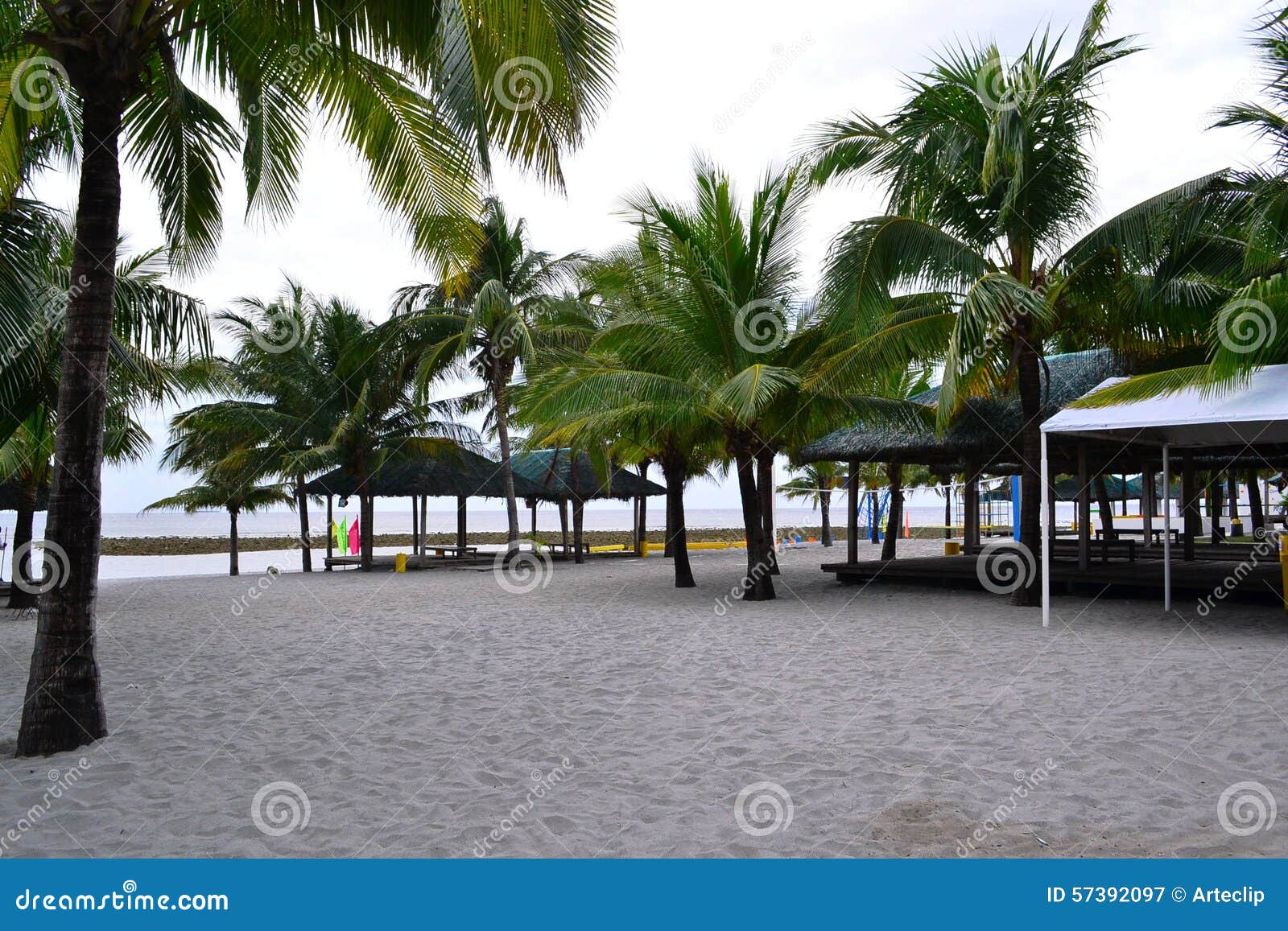 Tropical beach stock image. Image of bataan, garage, energy - 57392097
