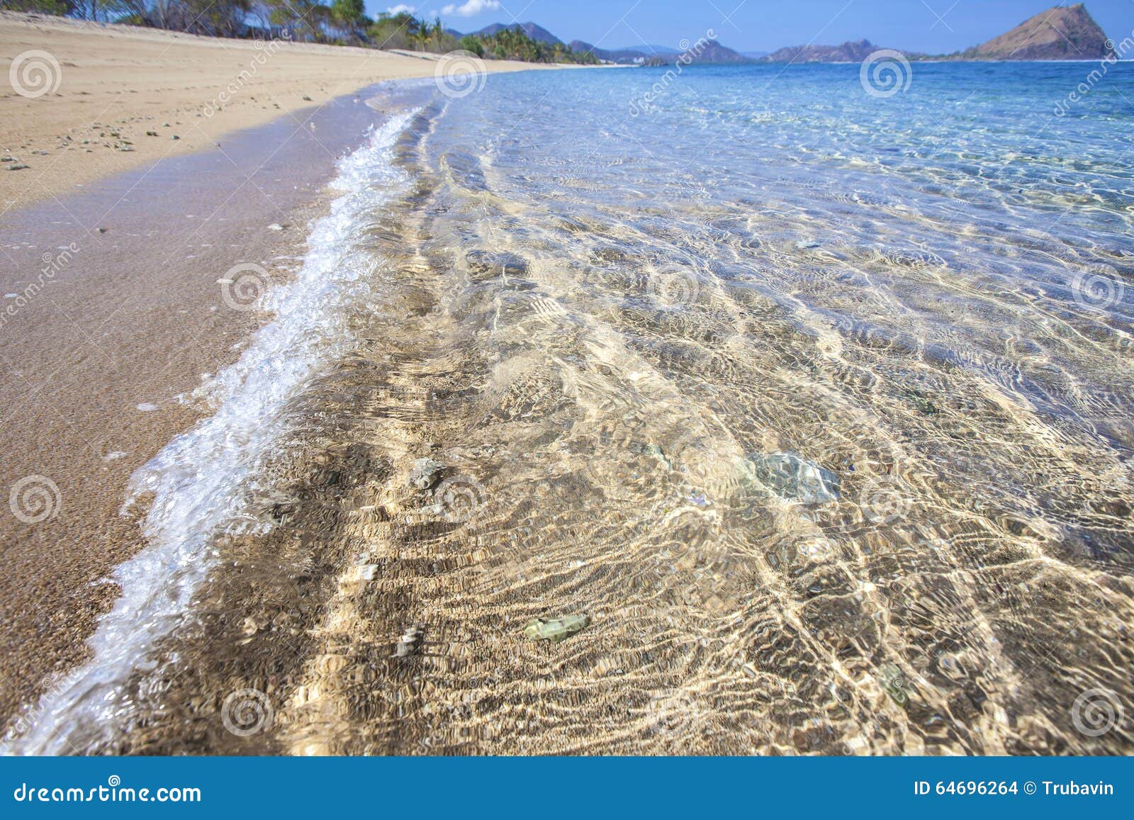 Tropical beach stock photo. Image of indonesia, asia - 64696264