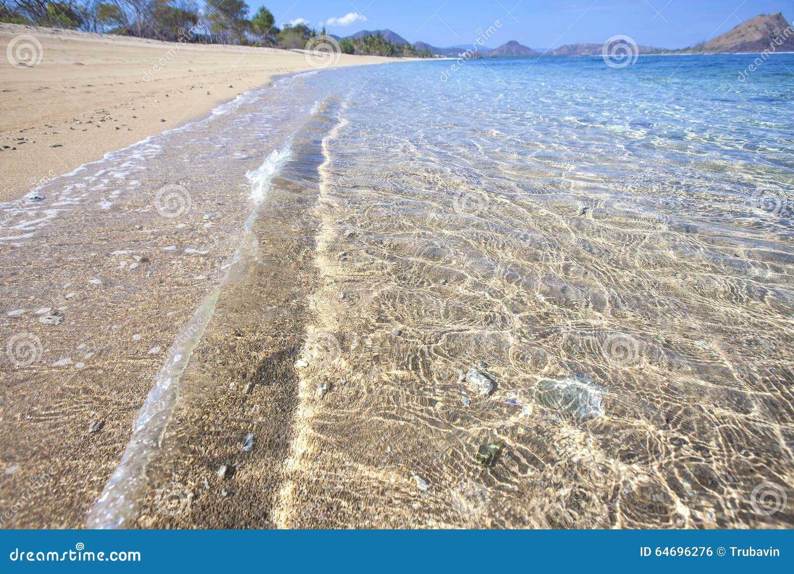 Tropical beach stock photo. Image of landscape, outdoor - 64696276