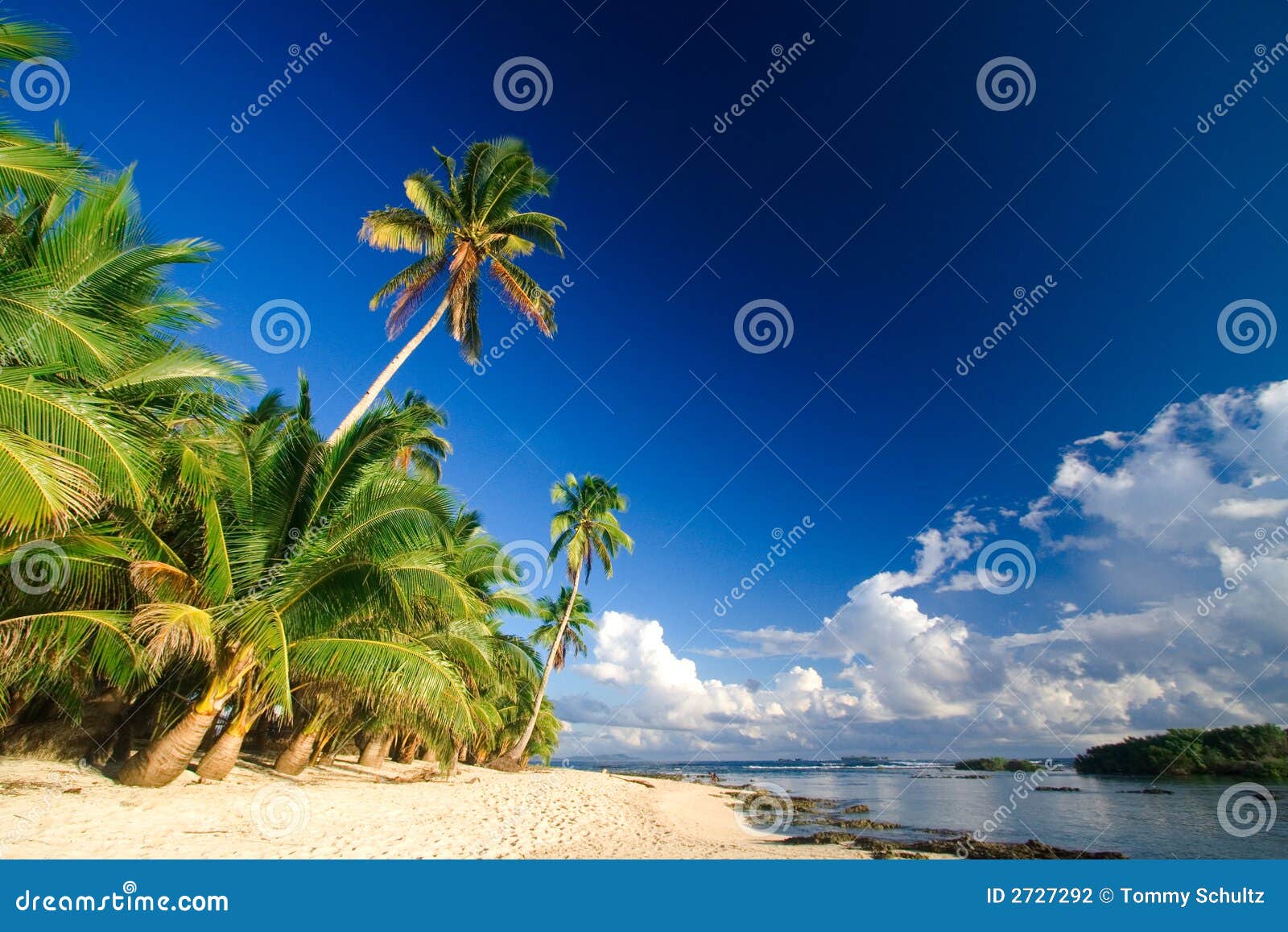 Tropical beach paradise stock photo. Image of boat, happy - 2727292
