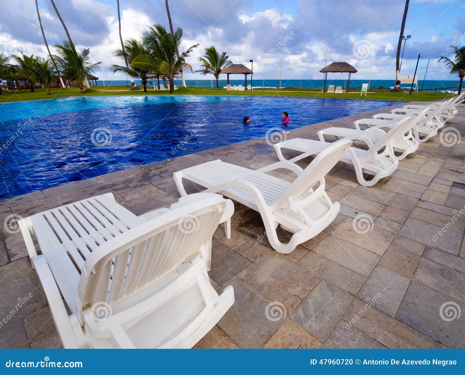Tropical Beach Resort stock photo. Image of exotic, monsoon - 47960720
