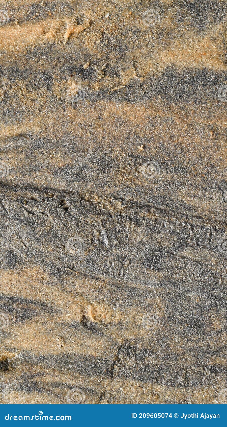 Tropical Beach Sand Black and Silt Stock Photo - Image of tropical ...