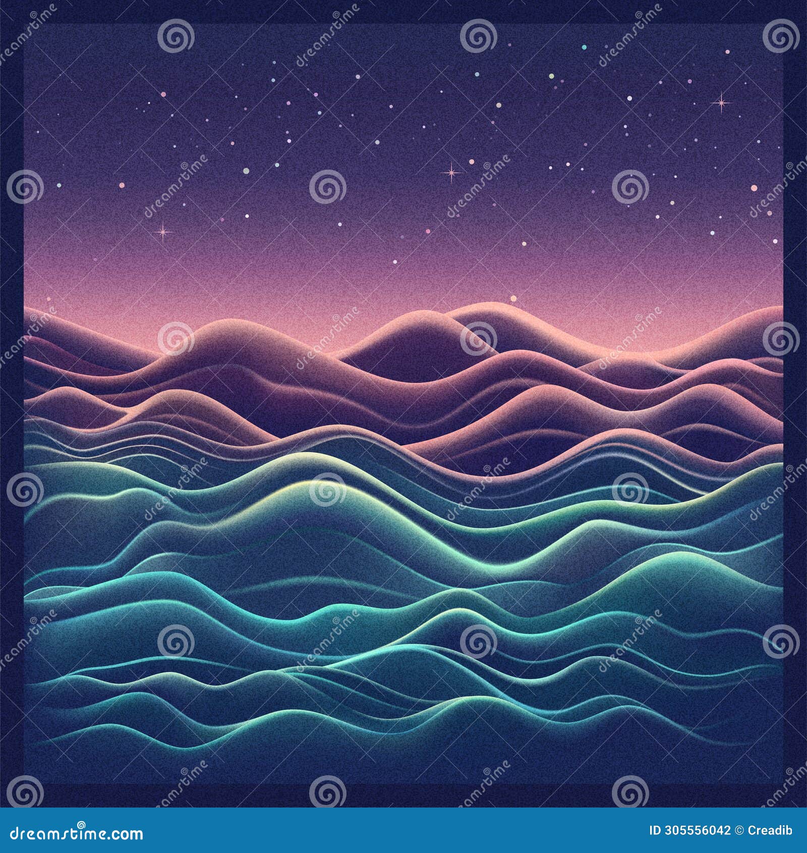 Tropical Beach Scenery Background Nature Sea Ocean Gradient Mesh with ...