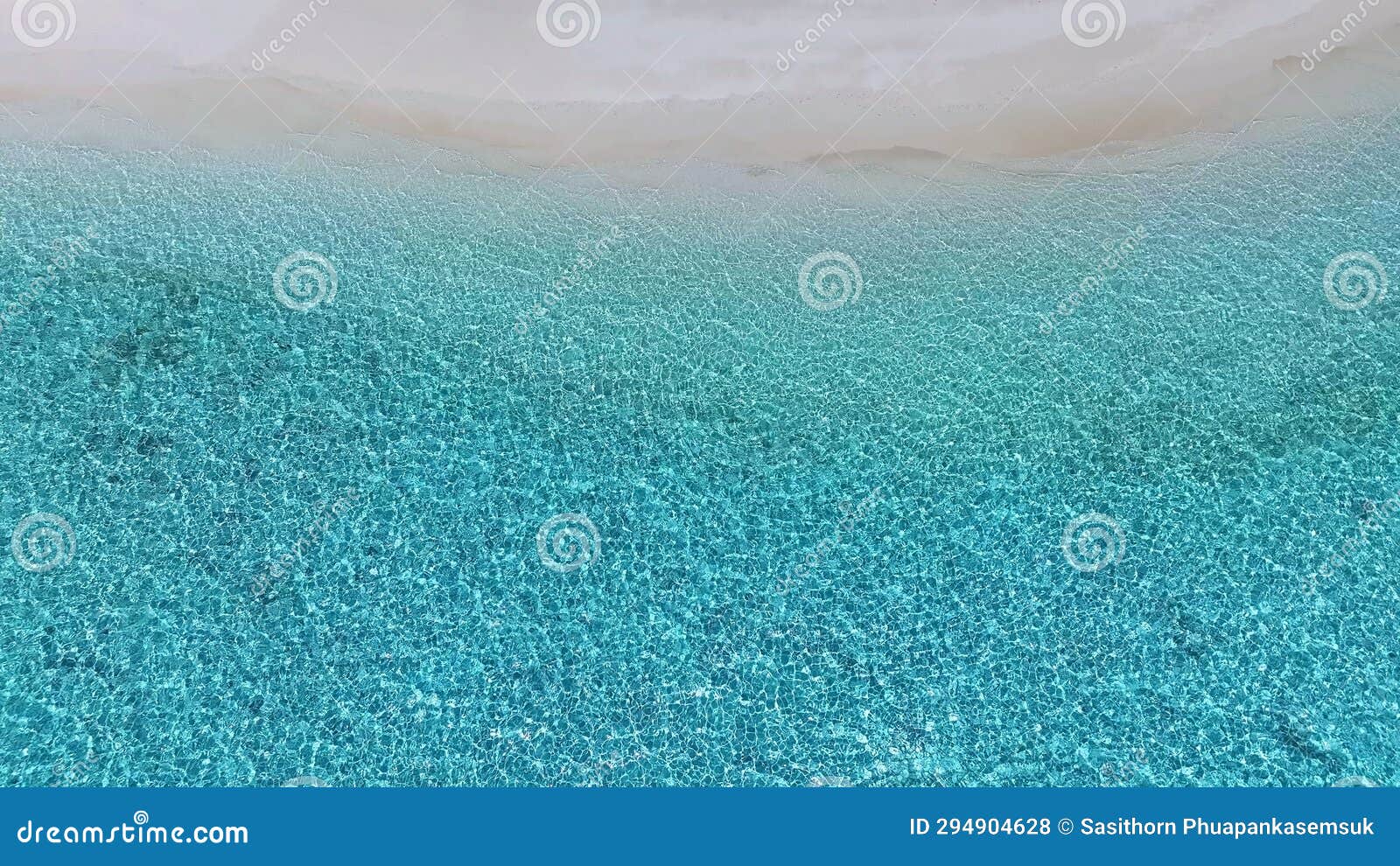 Tropical Beach Water with Crystal Clear Water on Beach Stock Photo ...