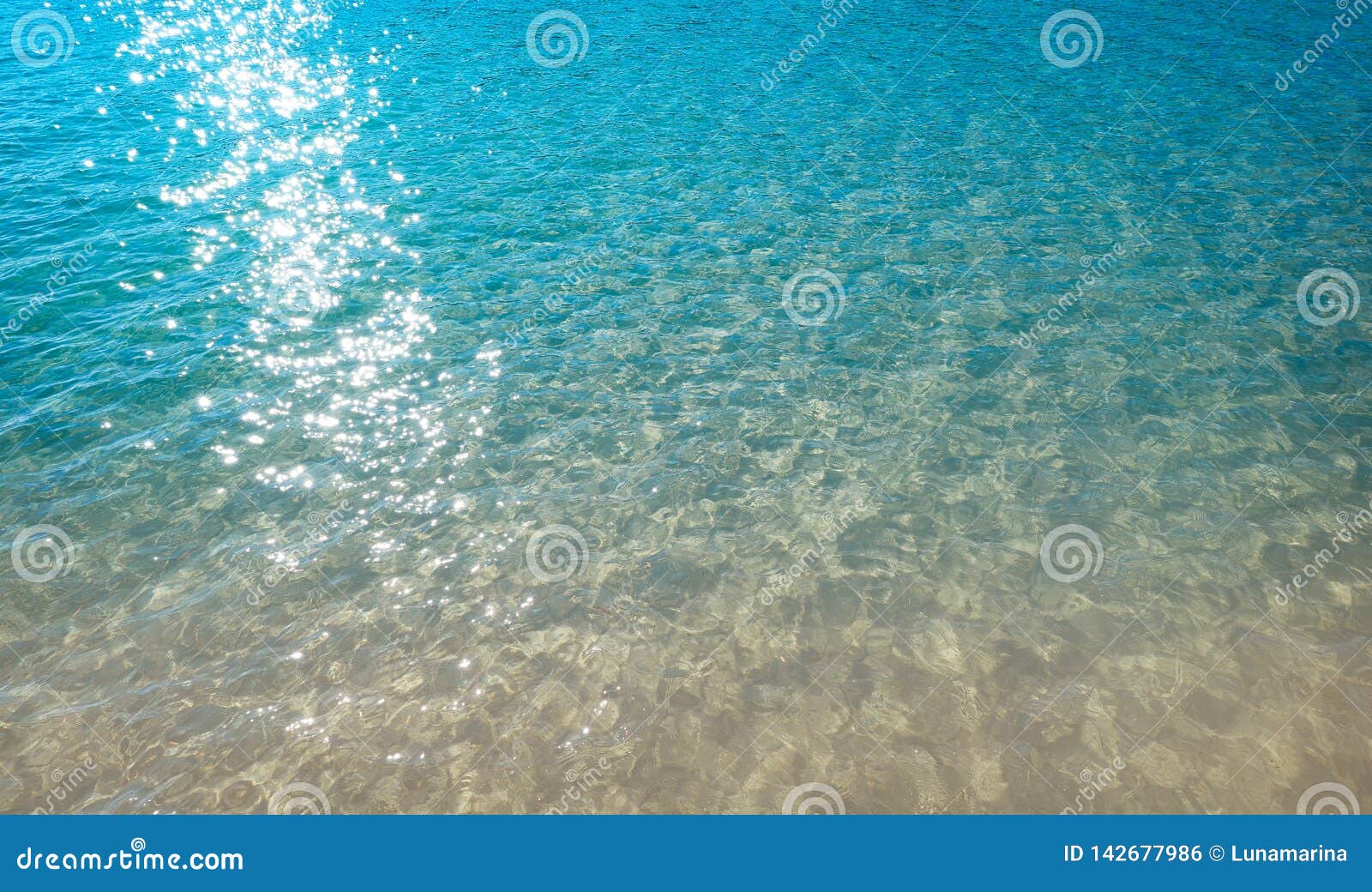 Tropical Beach Water Transparent Clear Stock Photo - Image of beautiful ...