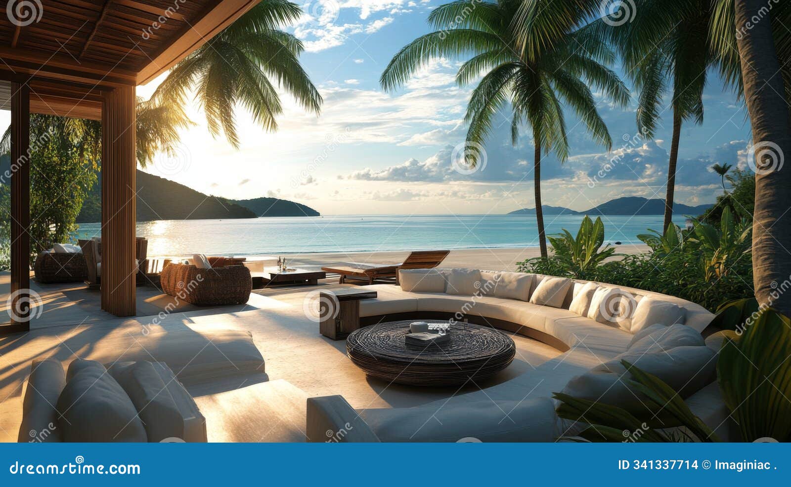 Tropical Beachfront Geo-Domes On A Beachfront. Eco-friendly Igloo Hotel ...