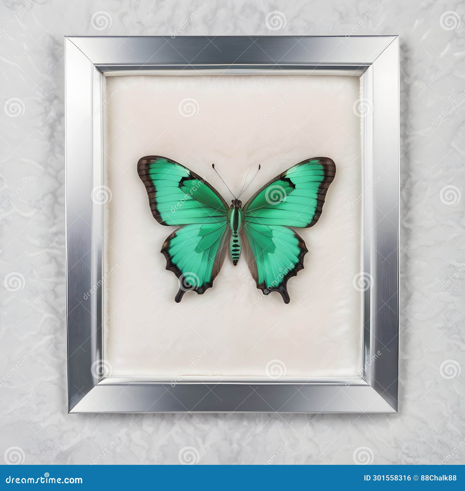 Tropical Butterfly, Collection, Framed Butterfly Interior Decoration ...