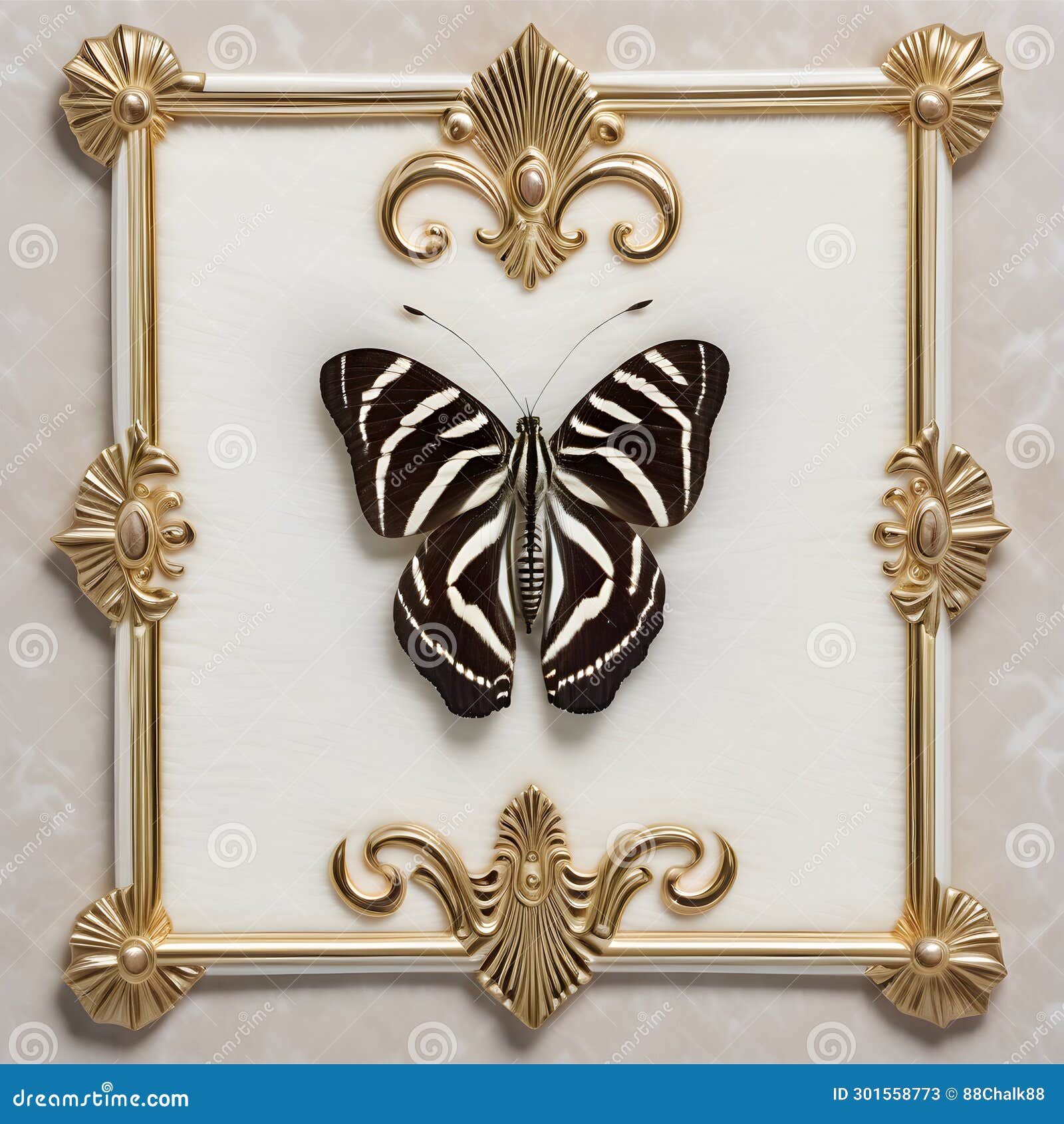 Tropical Butterfly, Collection, Framed Butterfly Interior Decoration ...