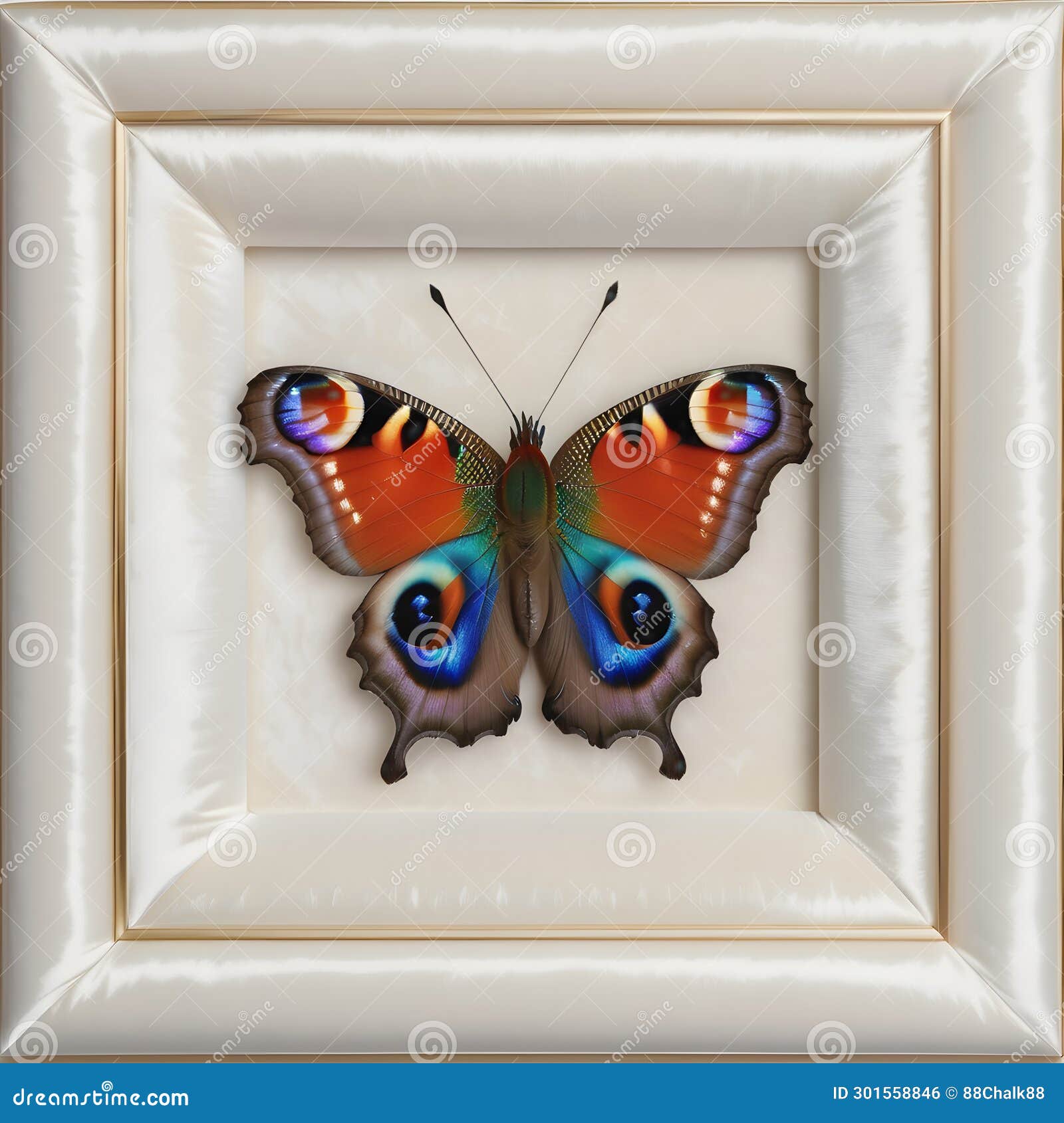 Tropical Butterfly, Collection, Framed Butterfly Interior Decoration ...