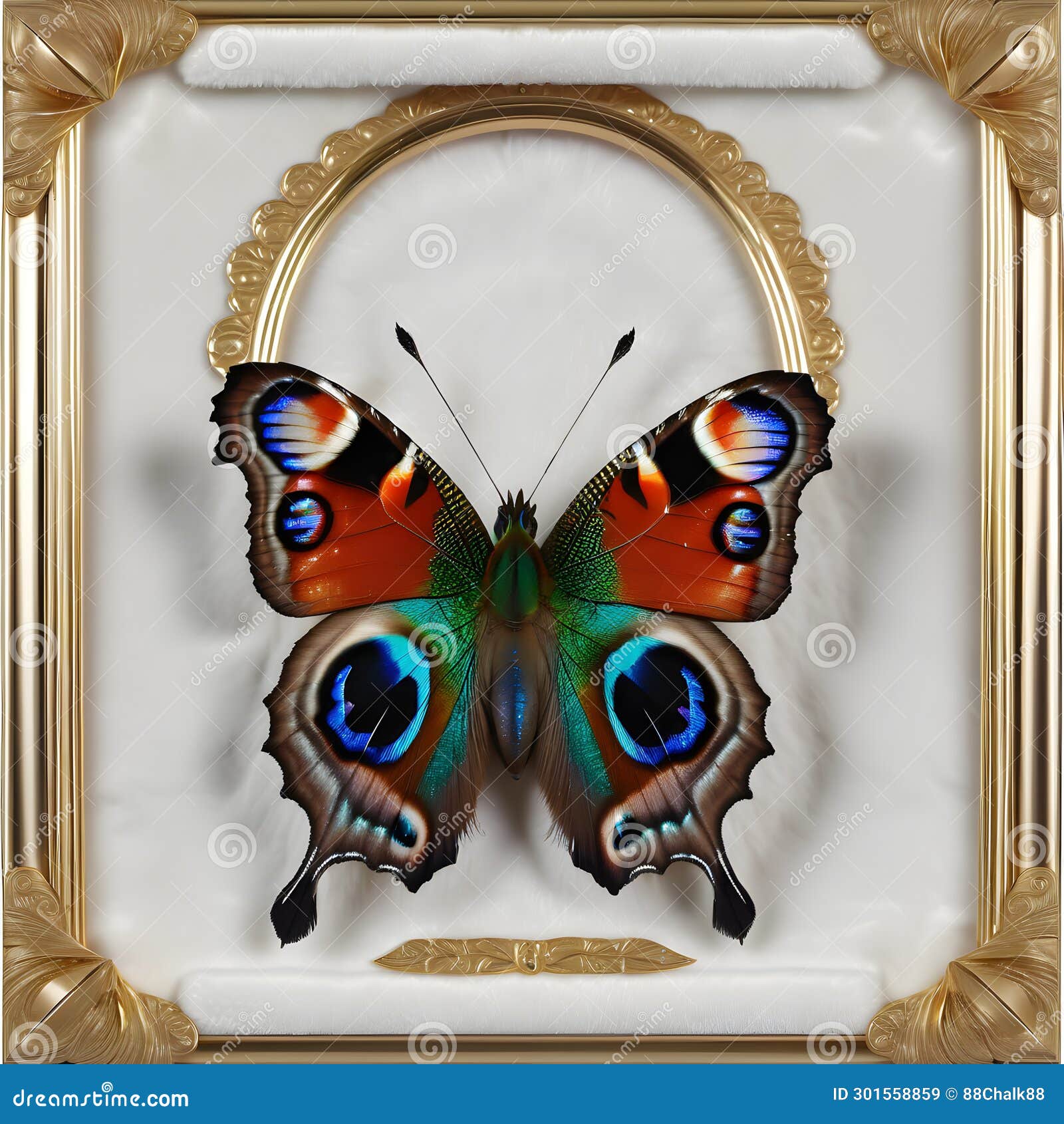 Tropical Butterfly, Collection, Framed Butterfly Interior Decoration ...