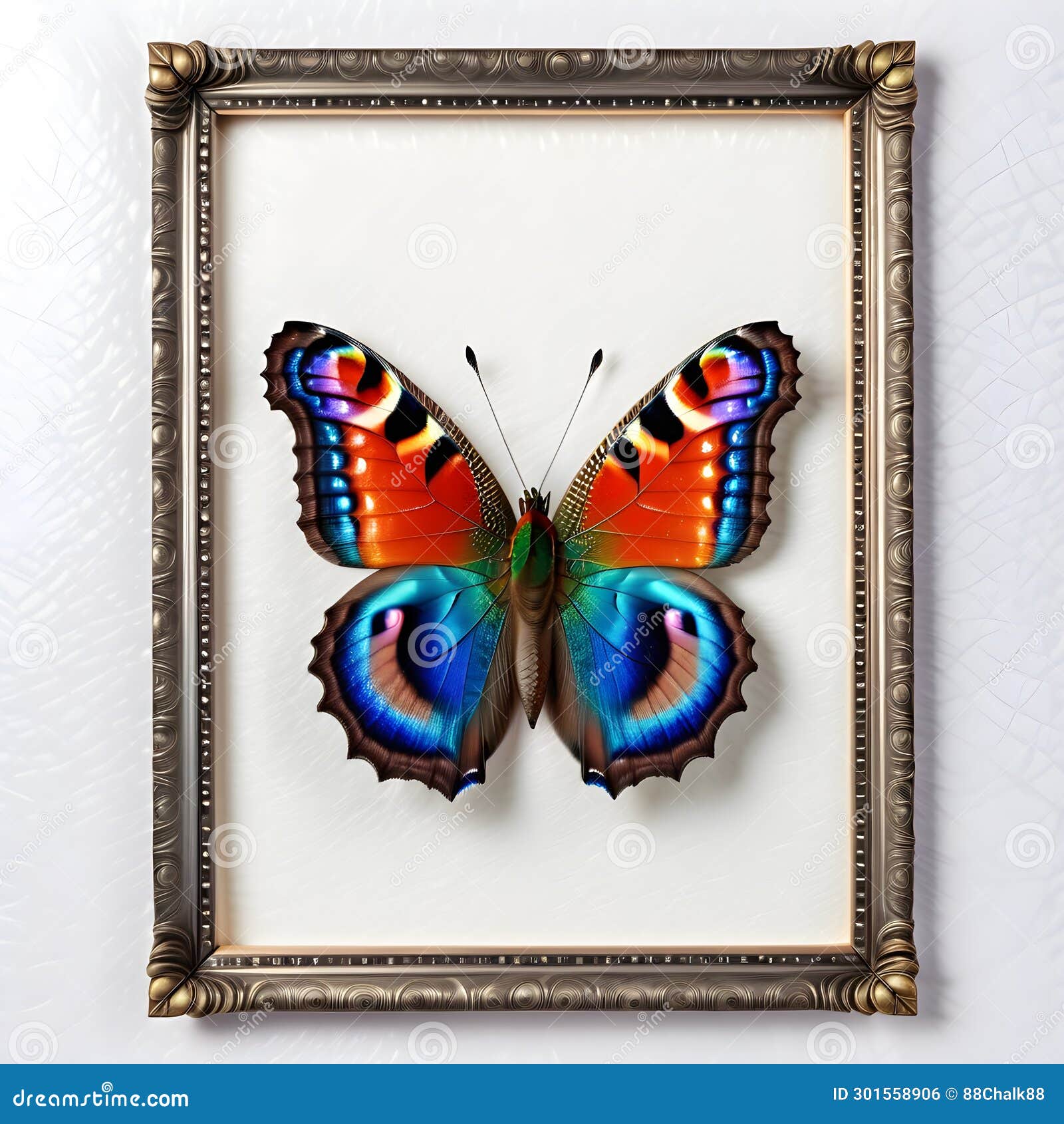 Tropical Butterfly, Collection, Framed Butterfly Interior Decoration ...