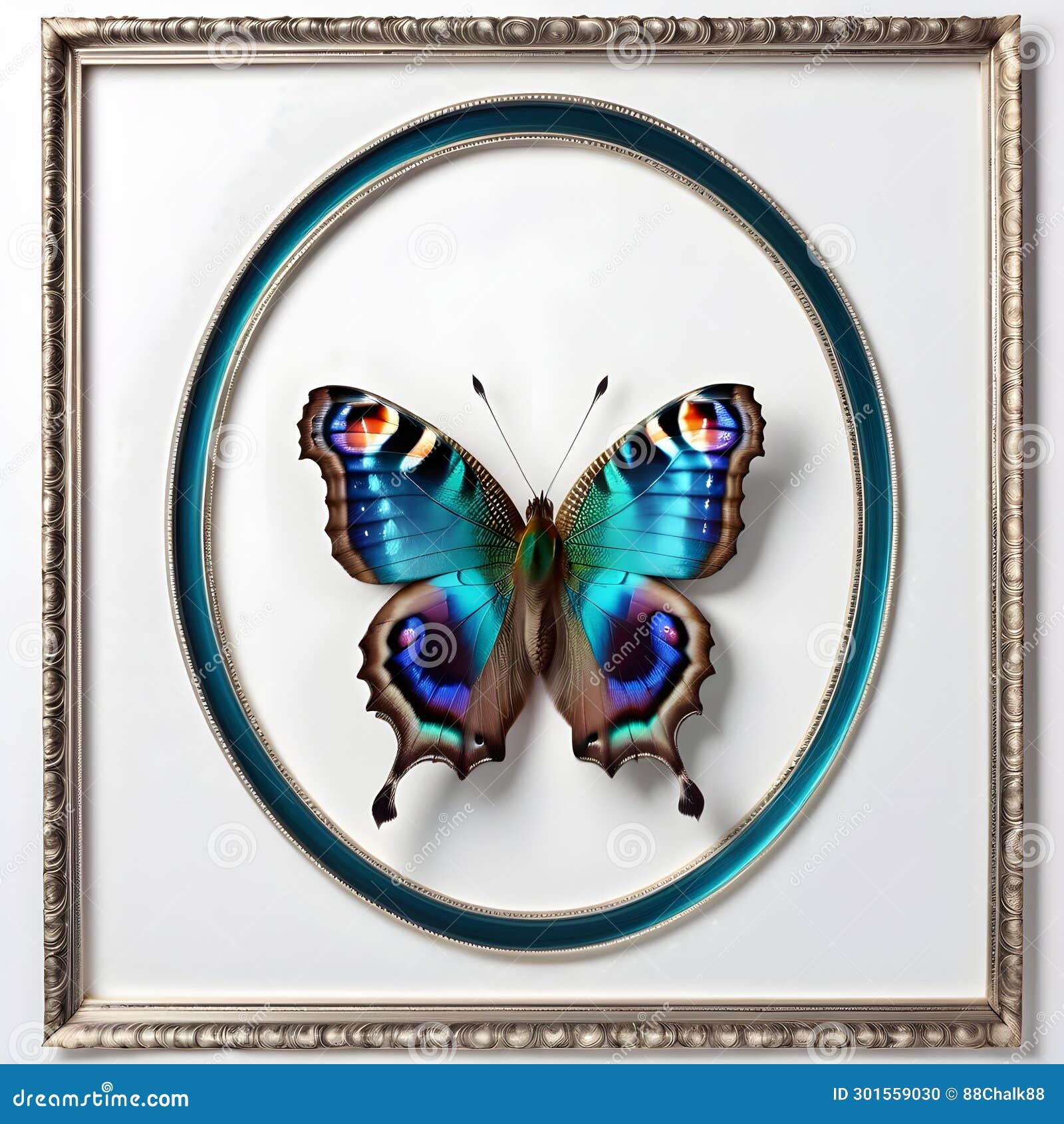 Tropical Butterfly, Collection, Framed Butterfly Interior Decoration ...