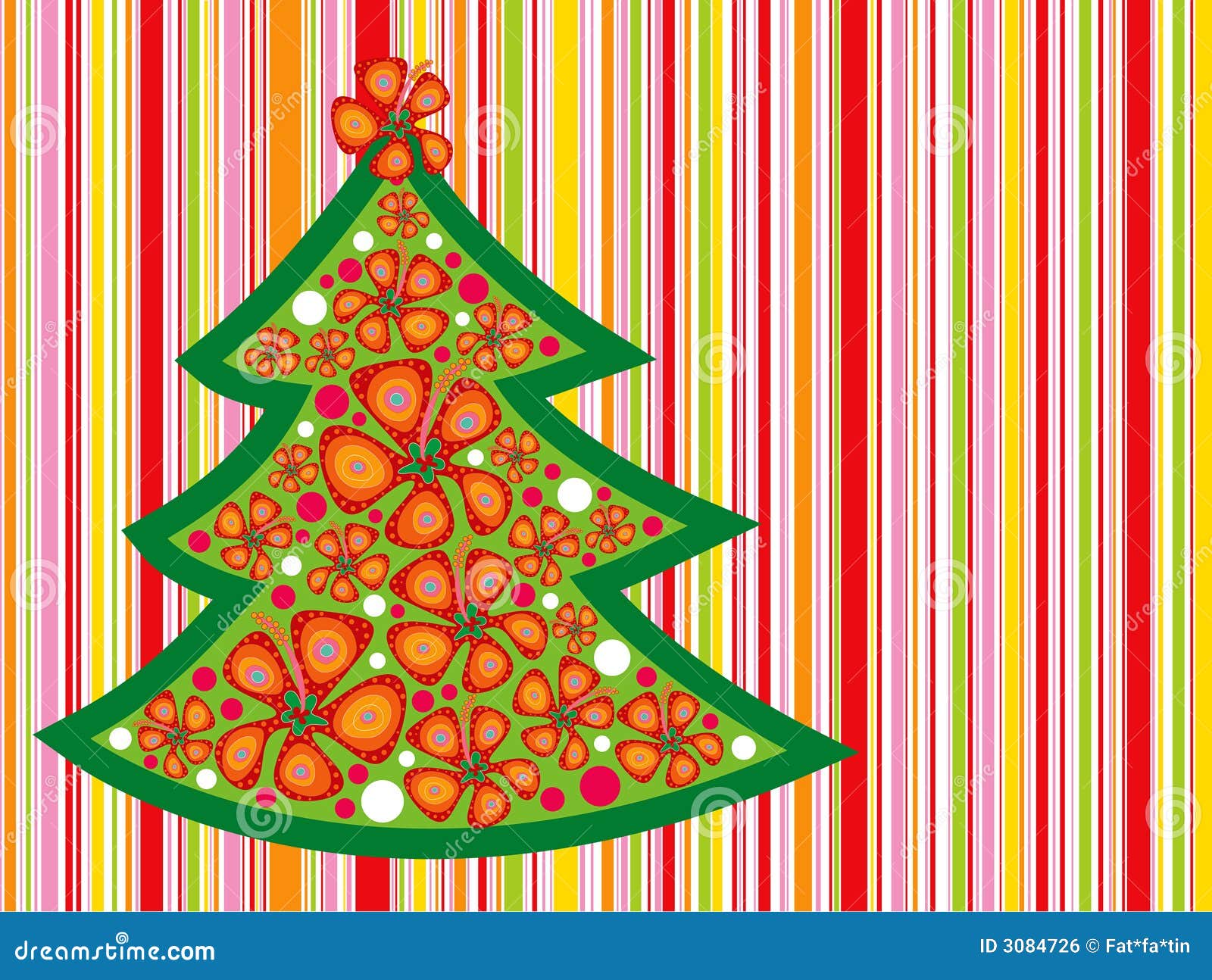 Tropical Flower Christmas Tree Stock Illustrations – 1,184 Tropical ...