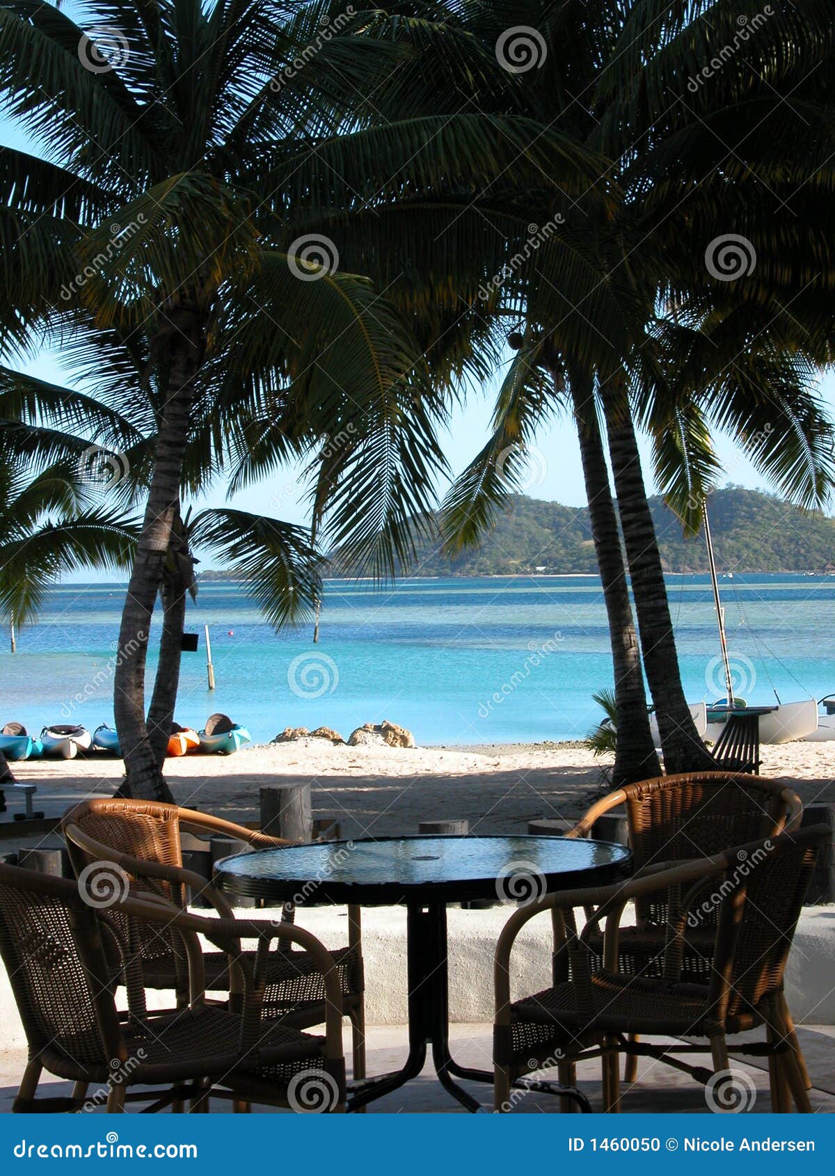 Tropical dining stock photo. Image of trip, travel, sailboat - 1460050