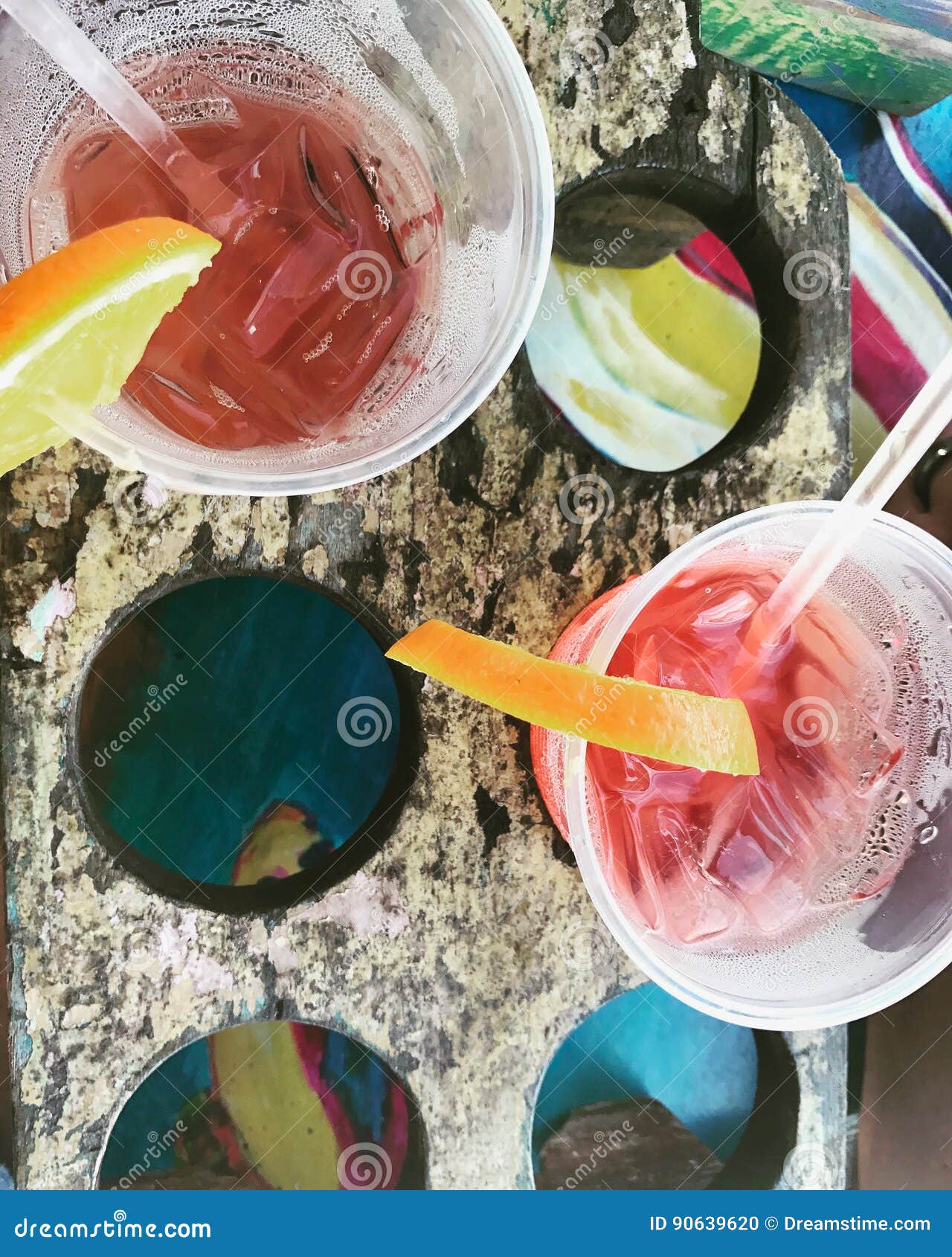 Tropical drinks stock photo. Image of traveler, stunning - 90639620