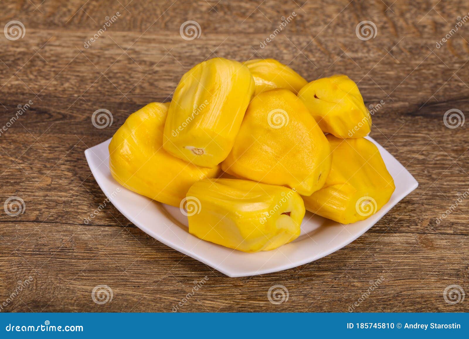 Tropical Exotic Fruit - Jackfruit Tree Stock Photo - Image of jackfruit ...