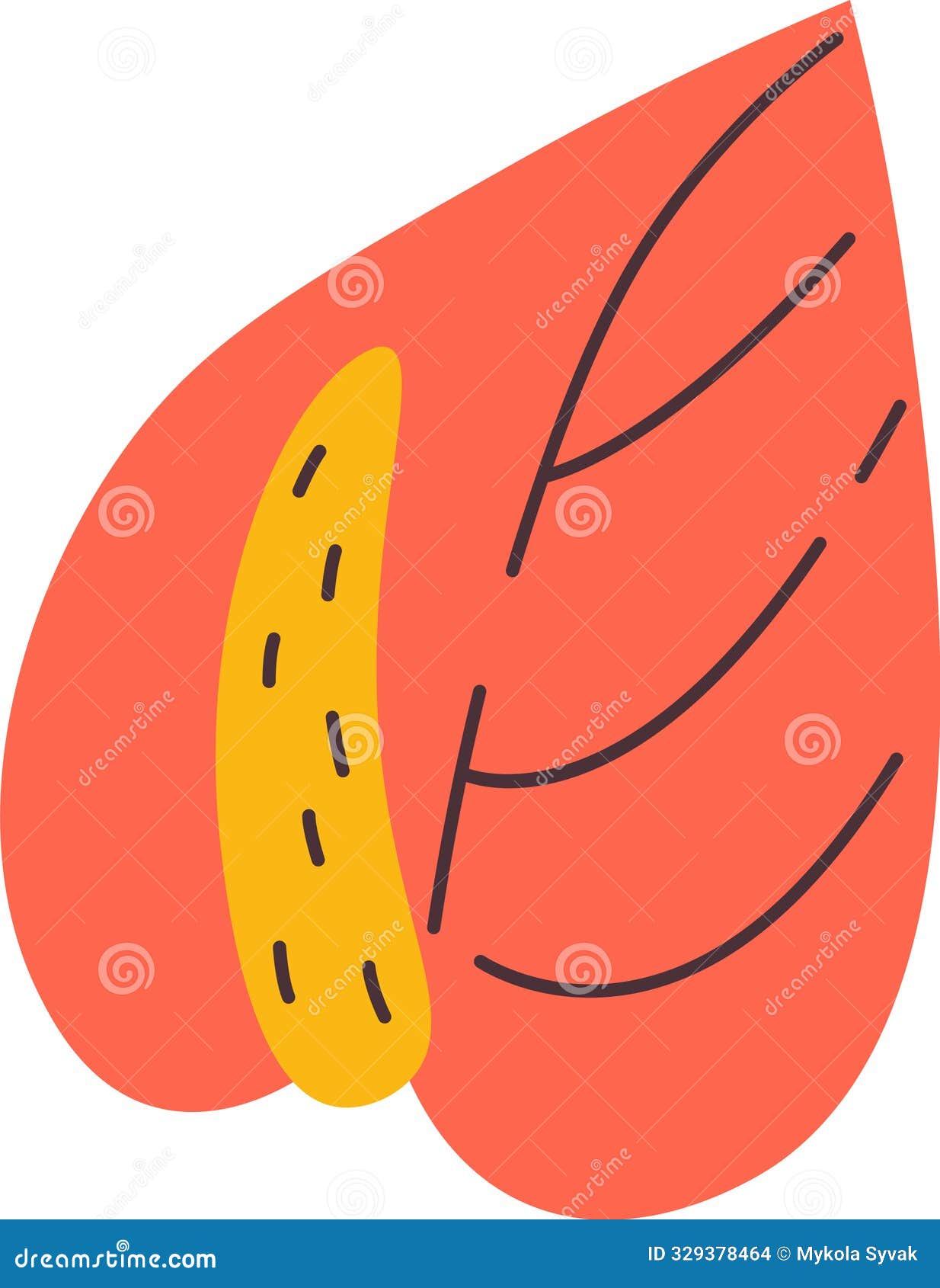 Tropical Exotic Kala Flower Vector Illustration | CartoonDealer.com ...