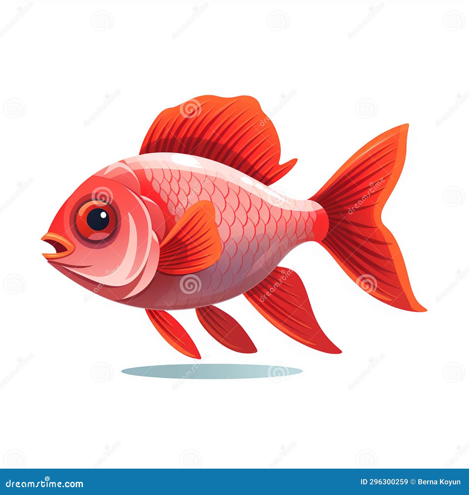 Tropical Fish Drawing Vibrant Marine Artistry Stock Illustration ...