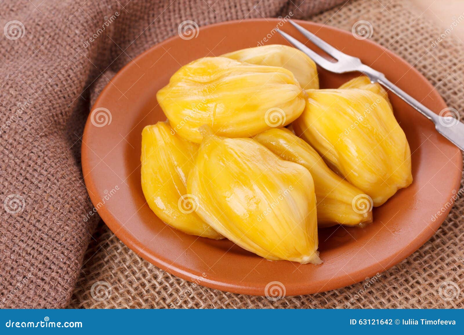 Tropical Fruit Jackfruit (jakfruit, Jack, Jak) Stock Photo - Image of ...