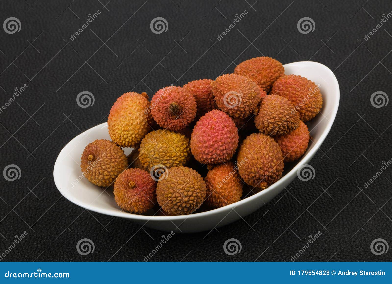 Tropical fruit lychee stock photo. Image of asian, gourmet - 179554828