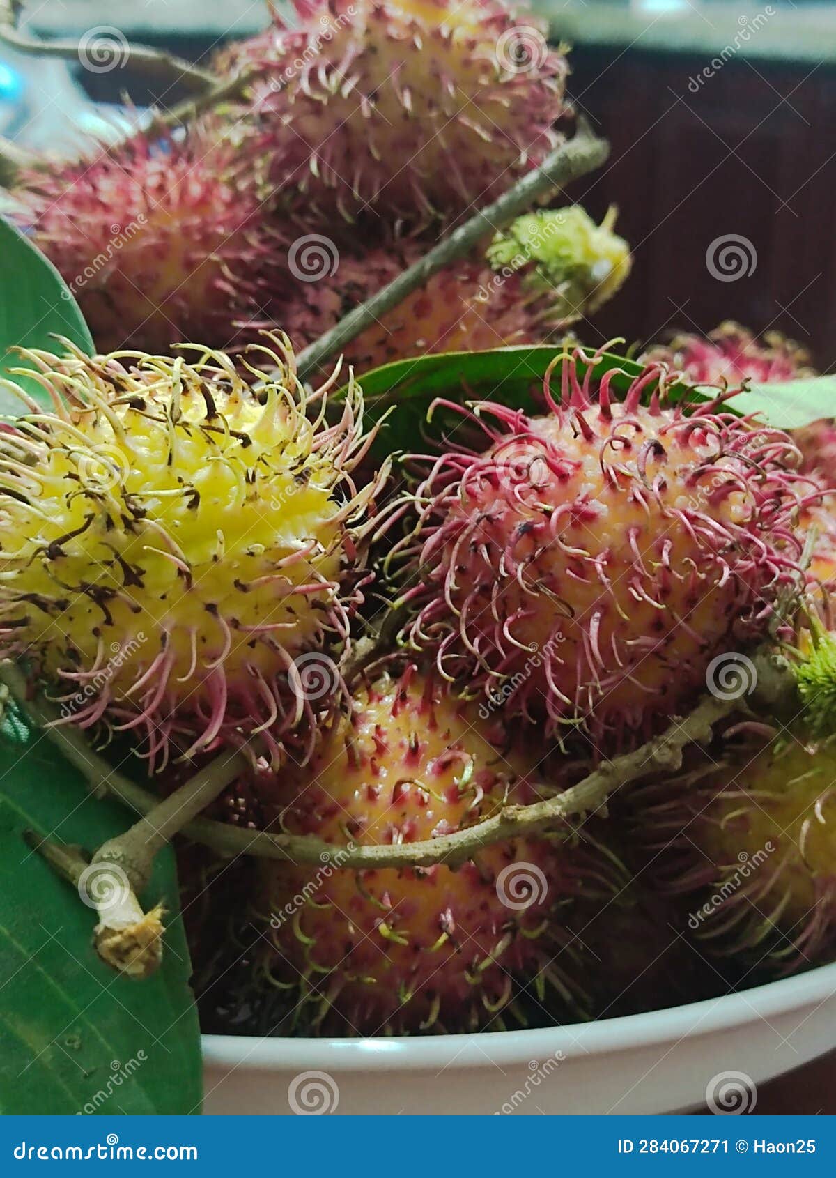 Tropical Fruit, Taste Light Sweet and Yummy Stock Image - Image of ...