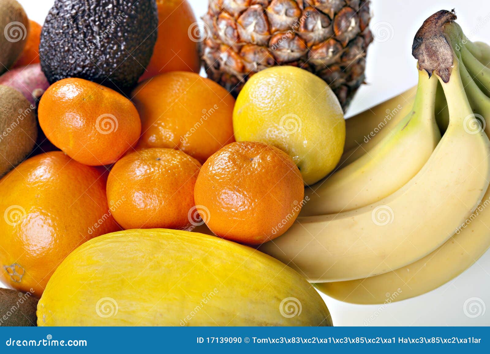 Tropical fruits stock photo. Image of food, banana, nutrient - 17139090