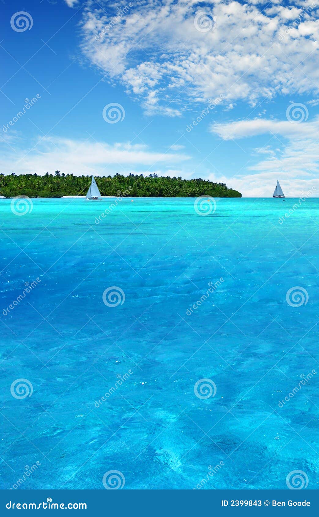 Tropical Fun stock image. Image of lonely, boat, frond - 2399843
