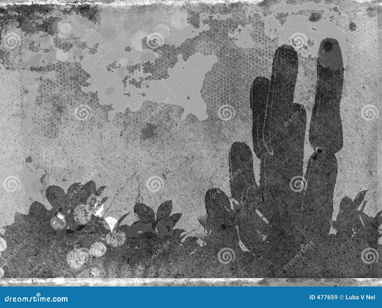 Tropical grunge gray-scale stock illustration. Illustration of nature ...