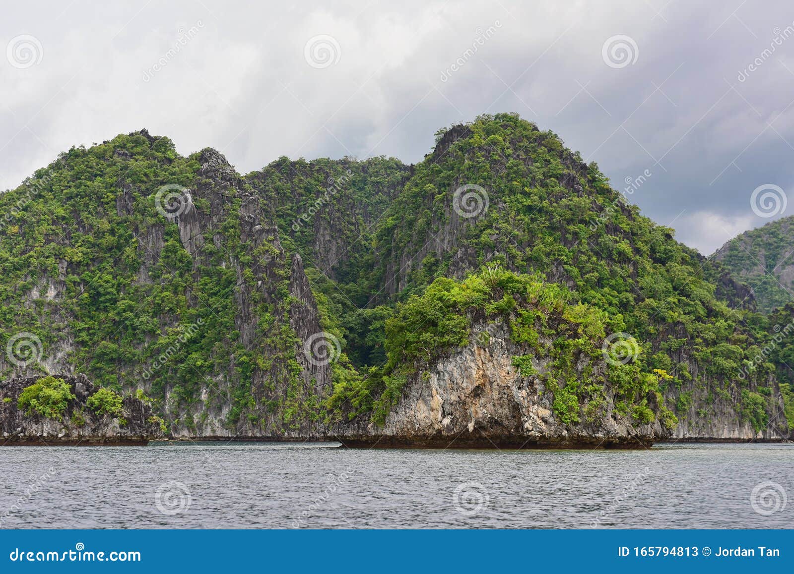 Tropical Hilly Islands In El Nido, Philippines Royalty-Free Stock ...