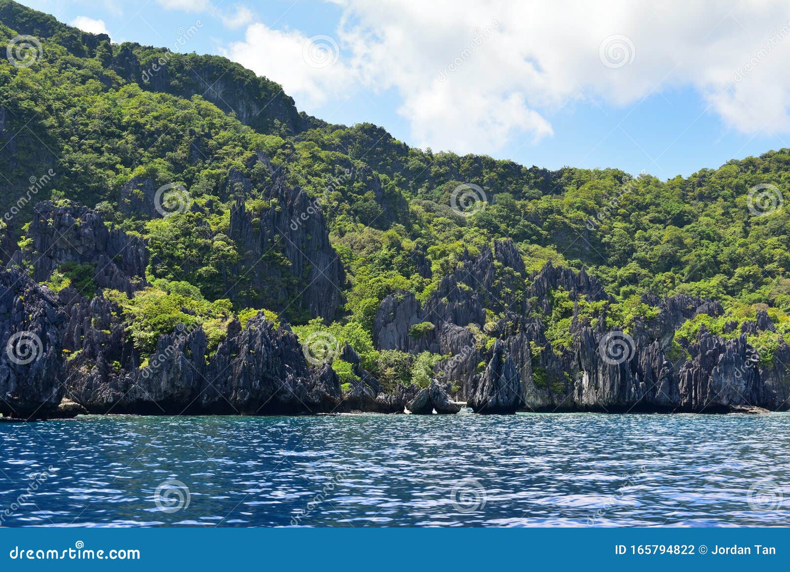 Tropical Hilly Islands In El Nido, Philippines Royalty-Free Stock ...