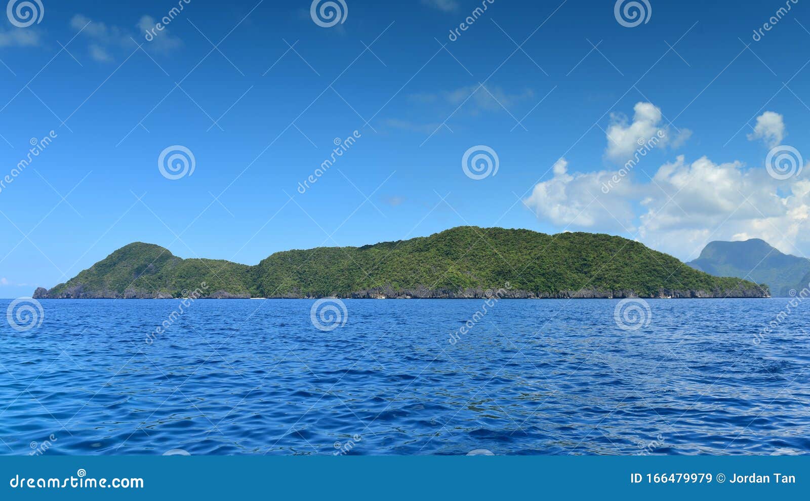 Tropical Hilly Islands in El Nido, Philippines Stock Image - Image of ...