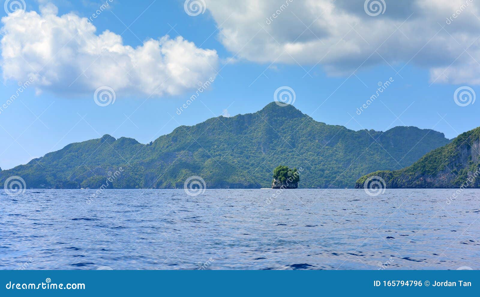 Tropical Hilly Islands In El Nido, Philippines Royalty-Free Stock ...