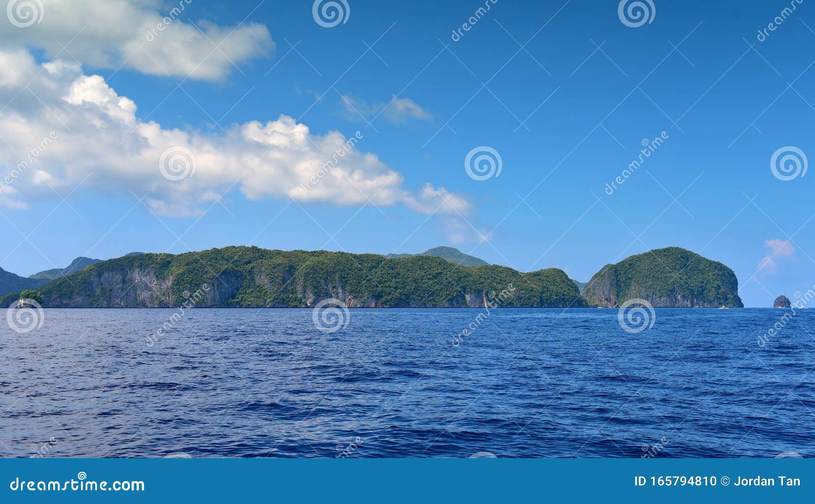 Tropical Hilly Islands In El Nido, Philippines Royalty-Free Stock ...