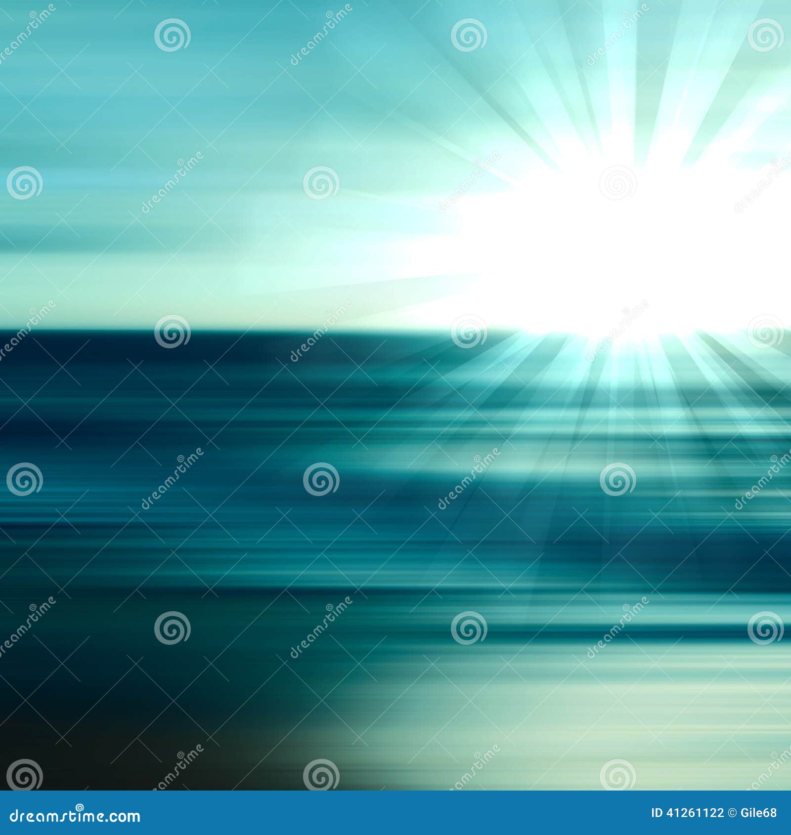 Tropical Horizon Abstract Background Stock Illustration - Illustration ...