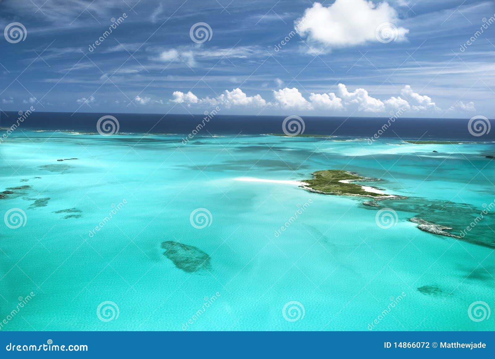 Tropical Islands & Sandbars from the Sky Stock Photo - Image of antigua ...