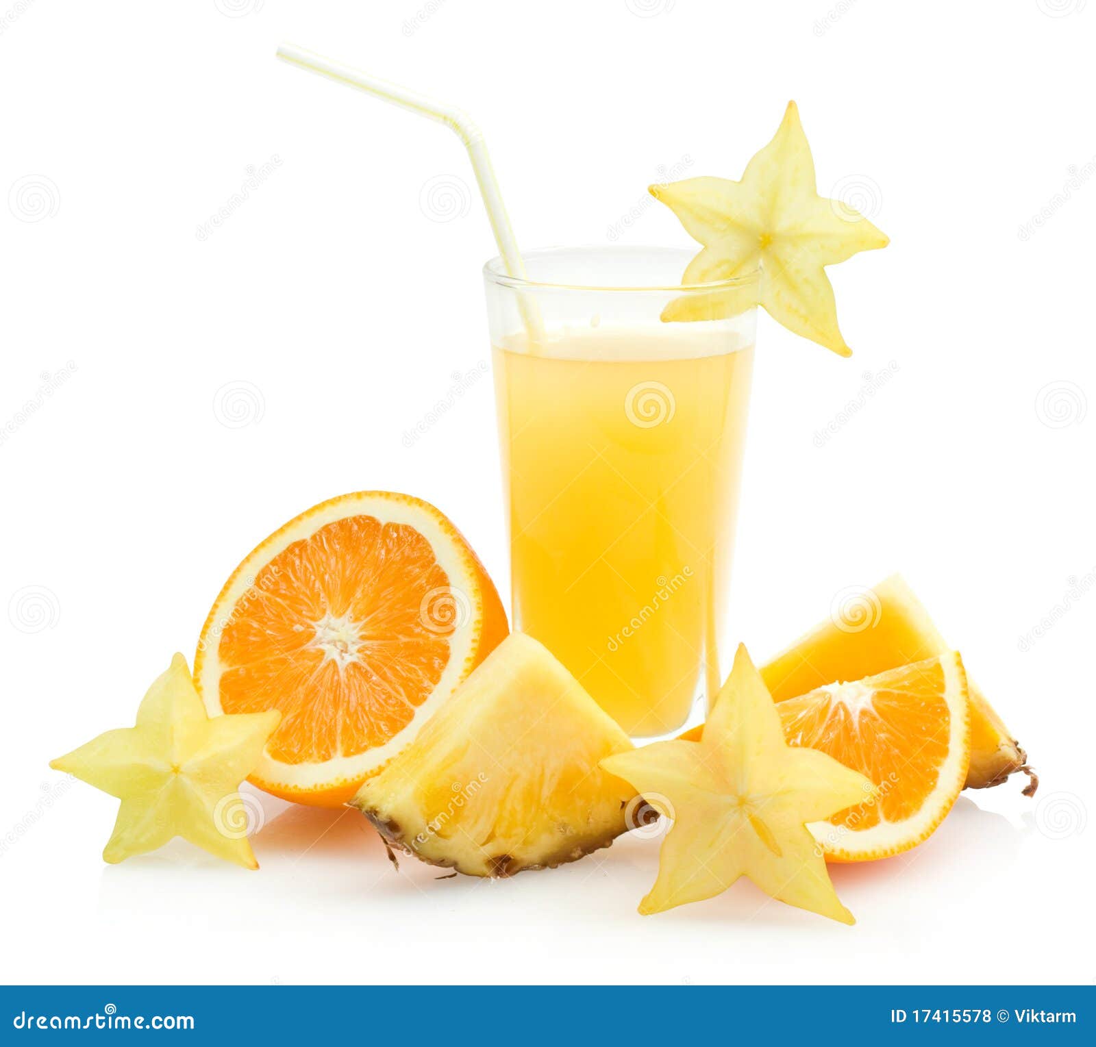 Tropical juice stock photo. Image of health, eating, ananas - 17415578