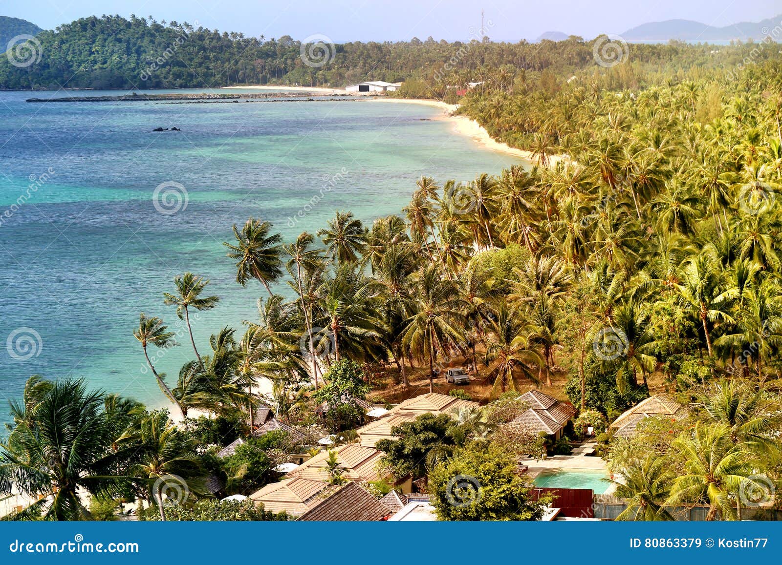 Tropical Jungle Sea Islands Stock Image - Image of shore, seychelles ...