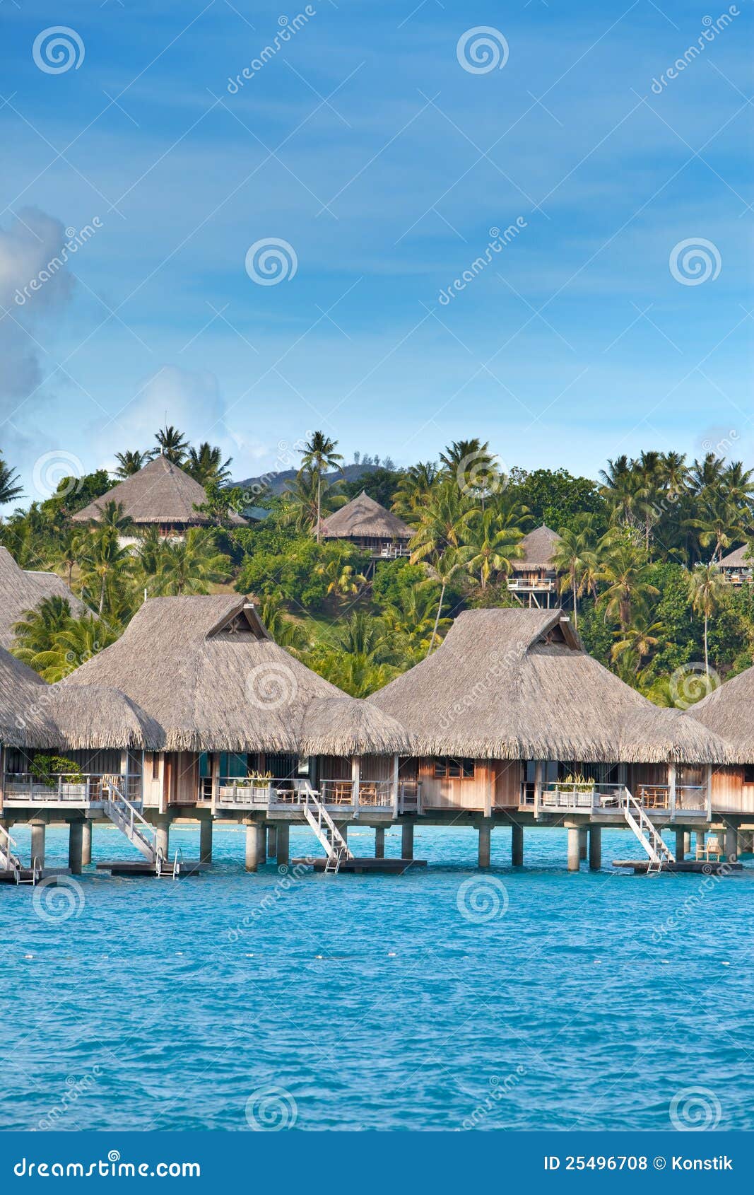 Tropical a Landscape .Polynesian Stock Photo - Image of nature ...