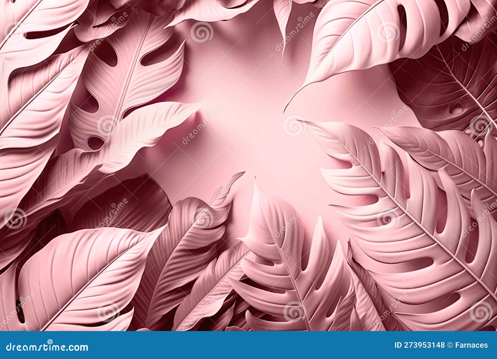 Tropical Leave Illustration Stock Illustration - Illustration of ...