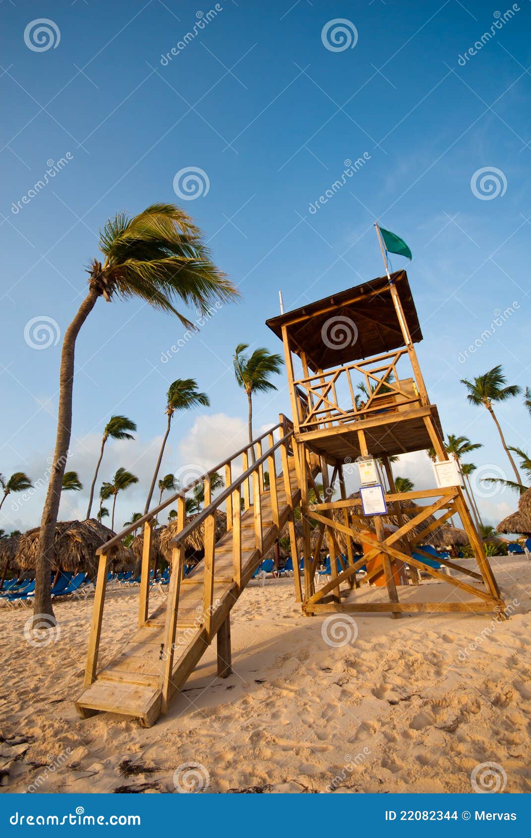 Tropical lifeguard stand stock photo. Image of lifeguard - 22082344