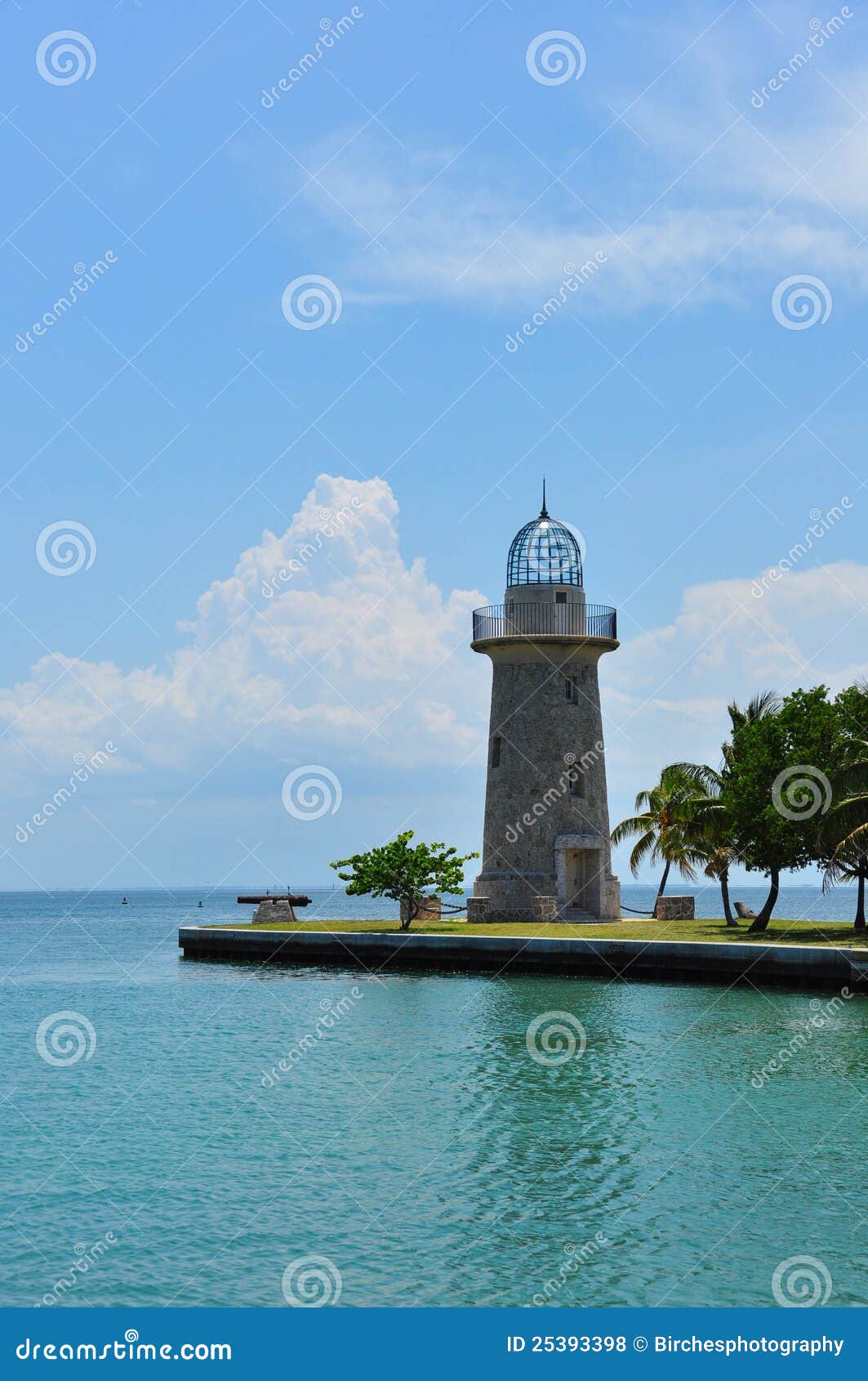 Tropical lighthouse stock photo. Image of canon, water - 25393398