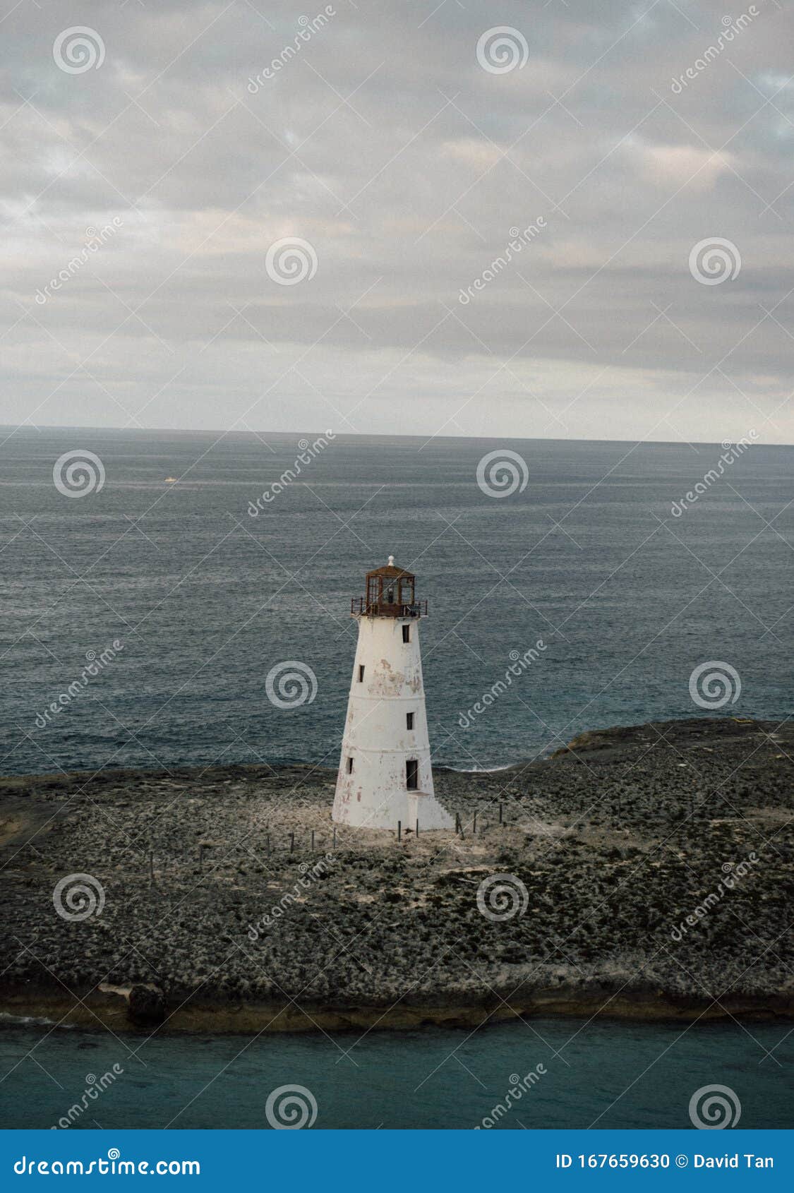 Tropical Lighthouse stock photo. Image of lighthouse - 167659630