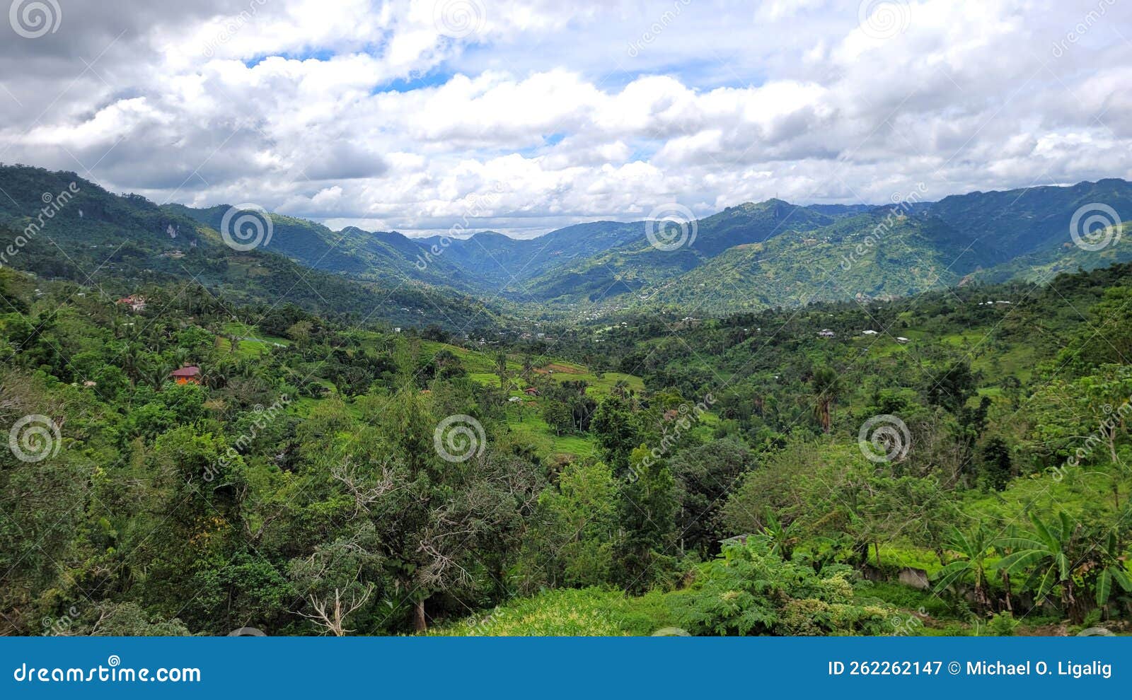 Tropical Mountains of Cebu, Philippines Stock Image - Image of ...