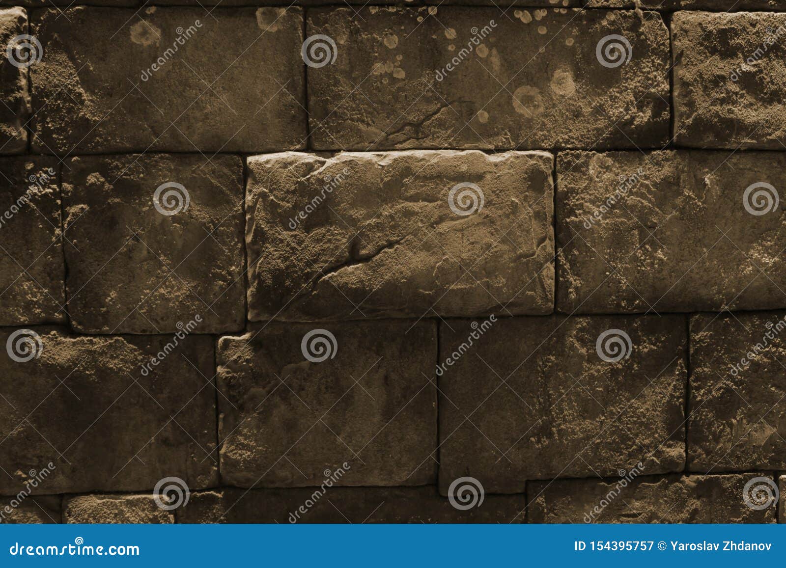 Gray Stone Wall. Rectangular Brick Pattern Stock Image - Image of ...