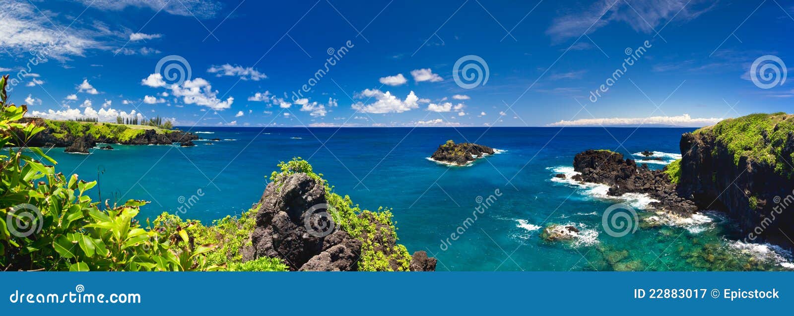 Tropical Ocean Coastline stock image. Image of natural - 22883017