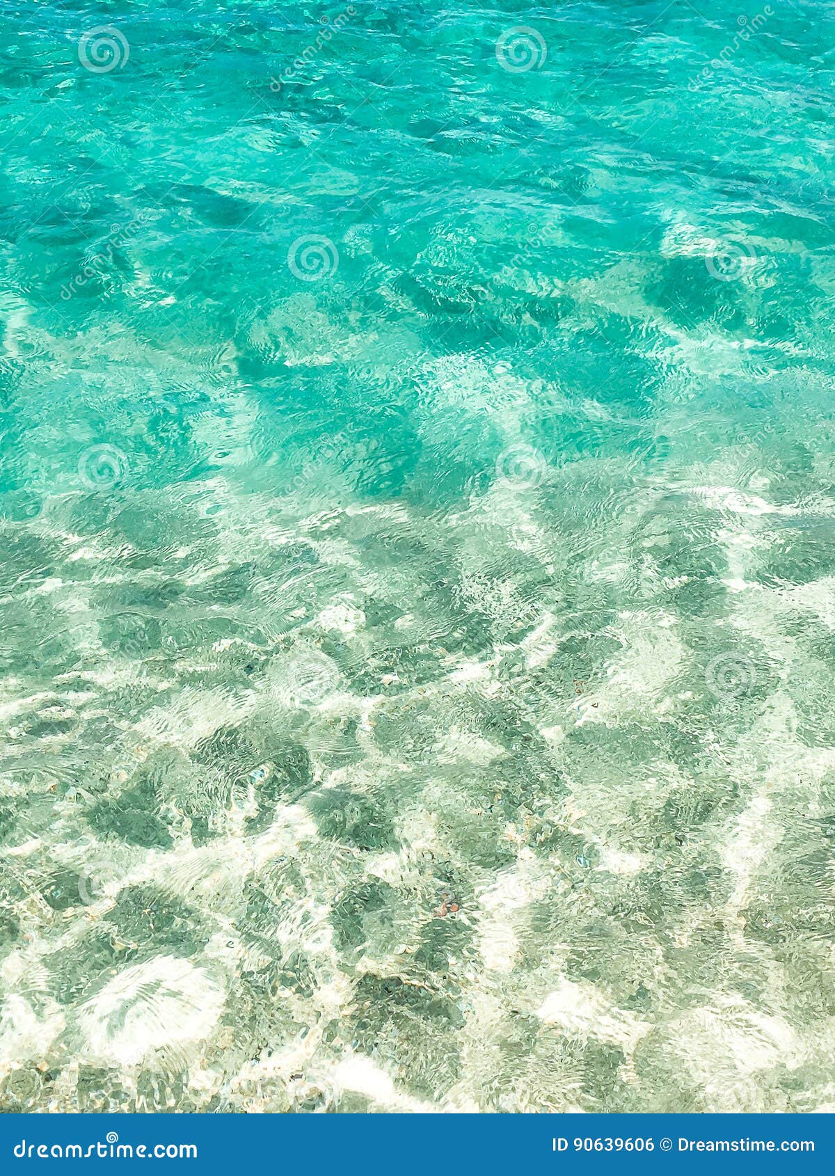 Tropical ocean water stock photo. Image of turquoise - 90639606