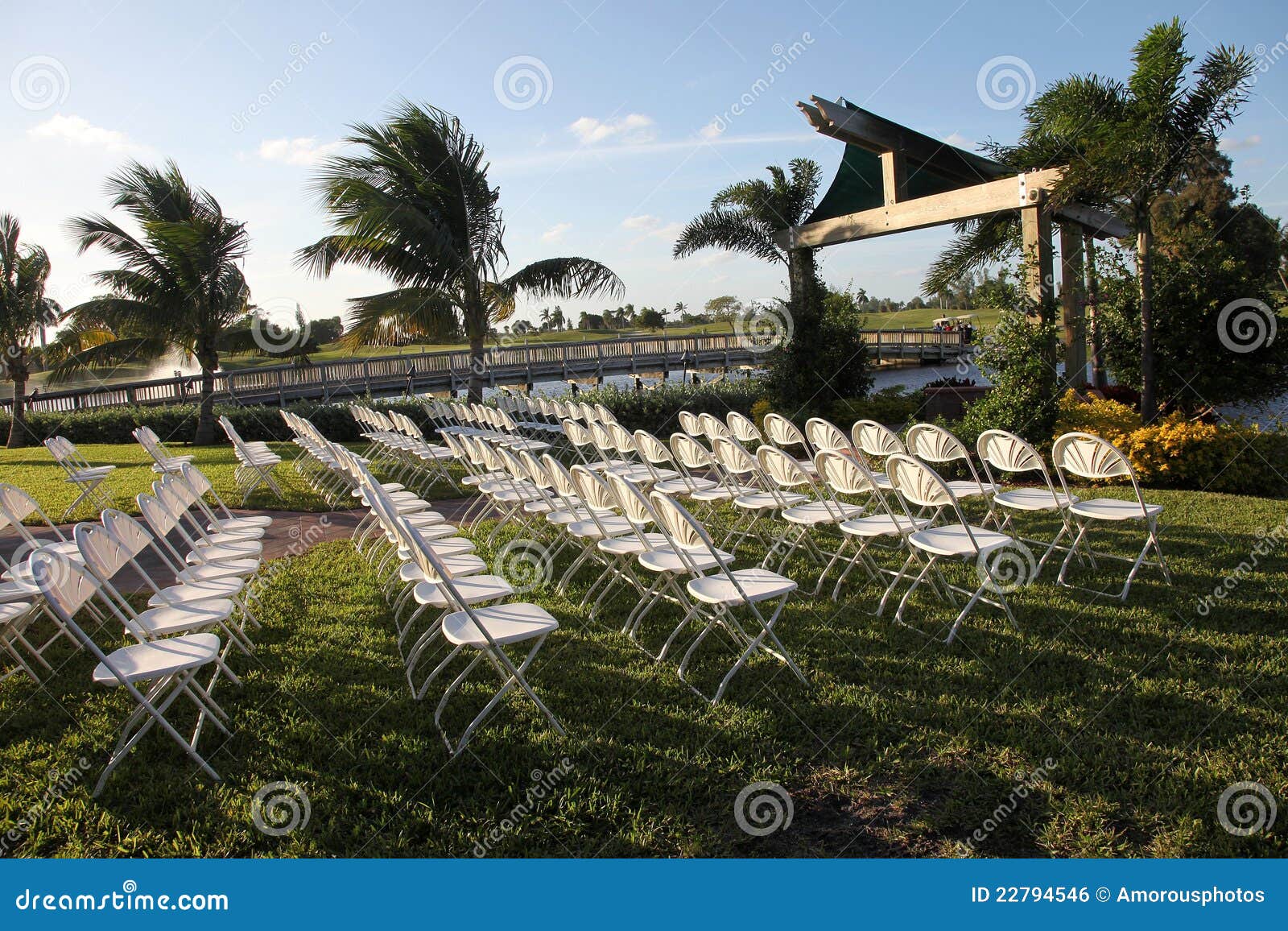 Tropical Outdoor Amphitheater Stock Photo - Image of palms, tropics ...