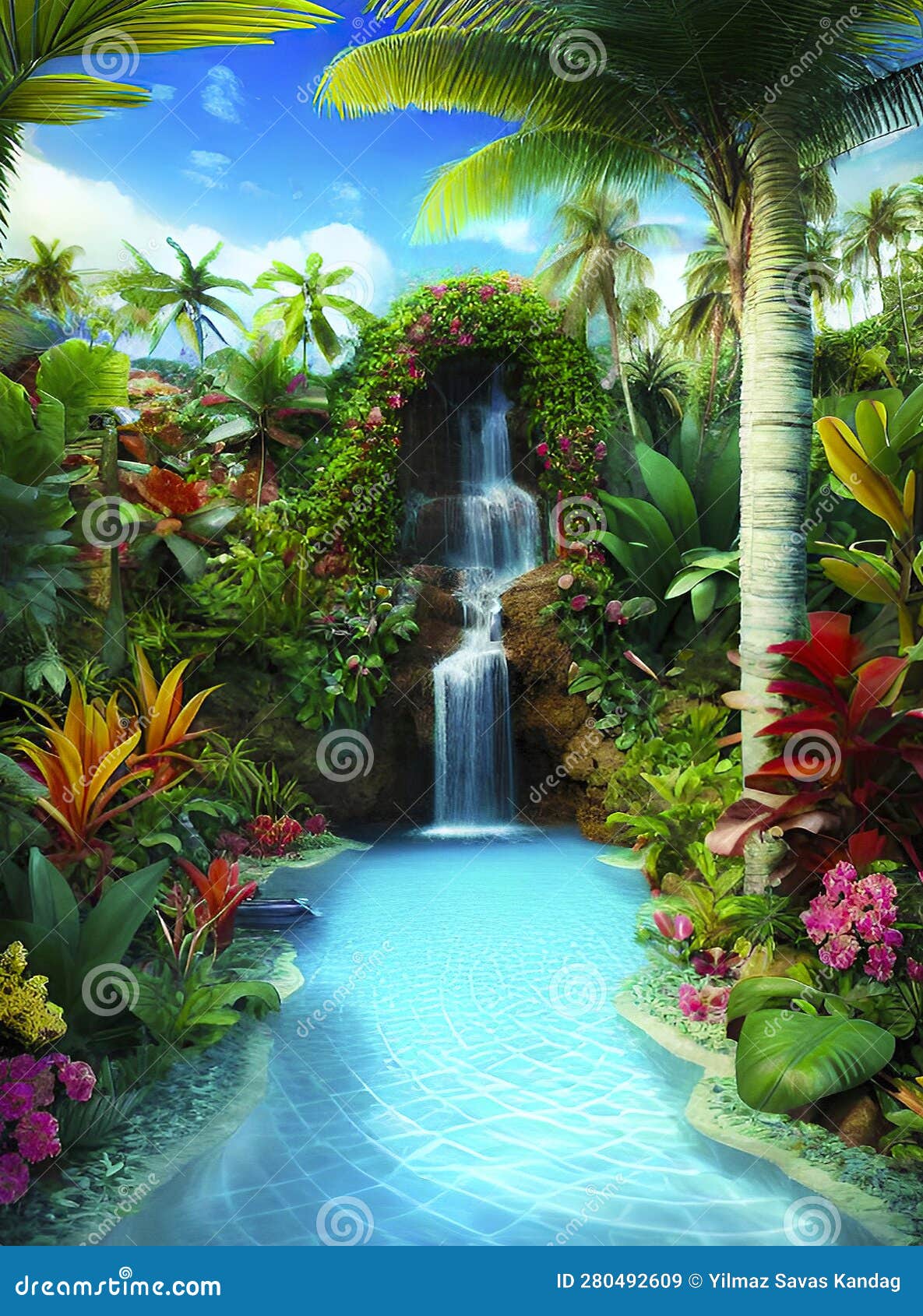 Tropical Paradise: Get Enchanted by the Splendor of Nature Stock ...