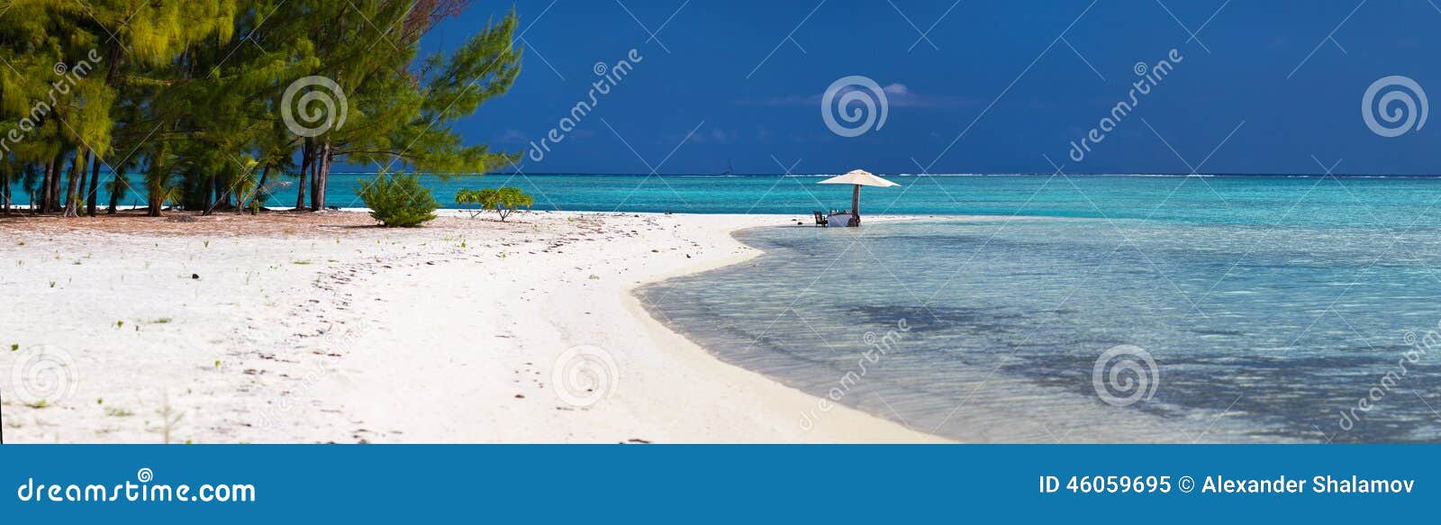 Tropical picnic stock image. Image of shore, pacific - 46059695