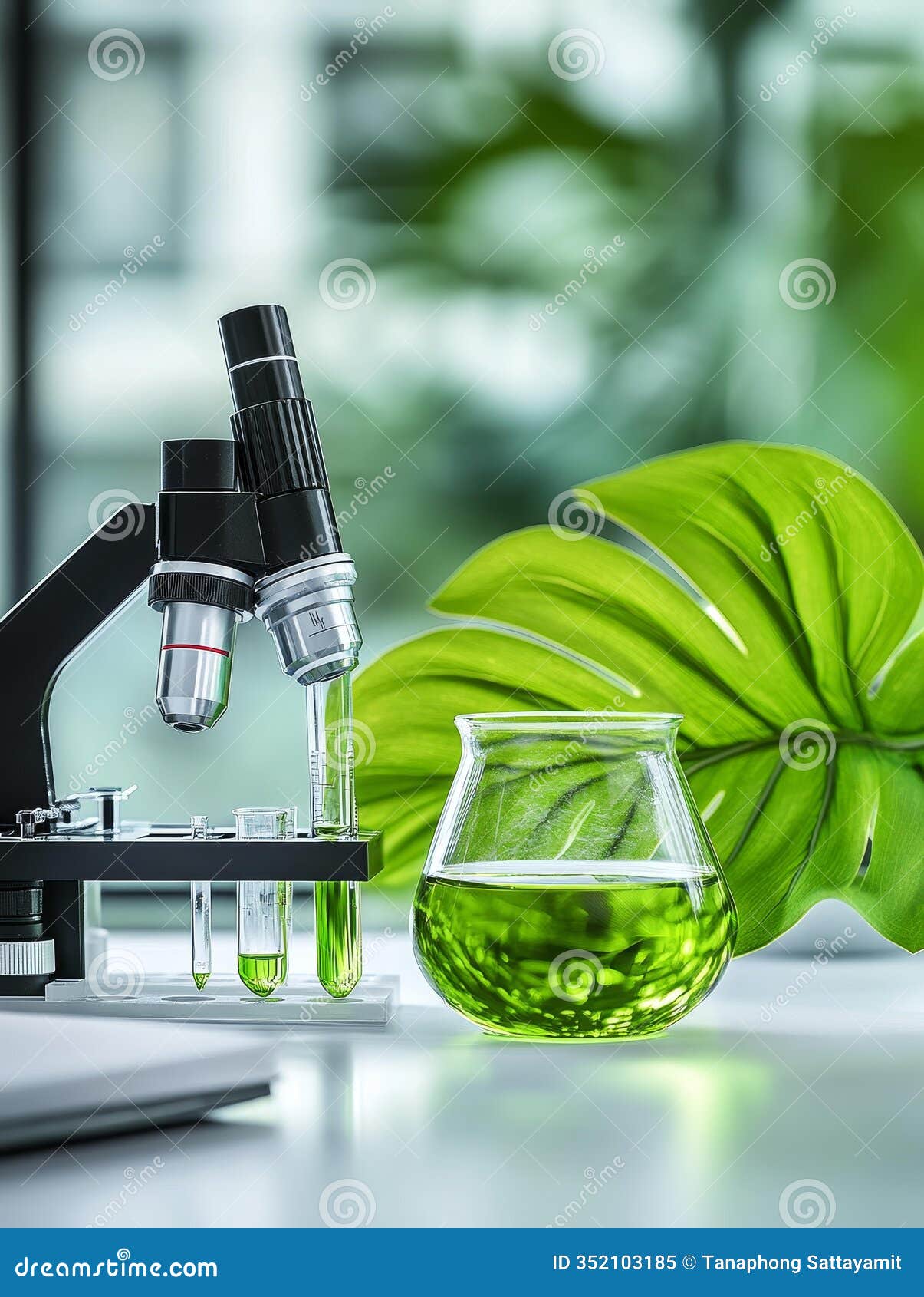 Tropical Plant DNA Extraction Lab Green Science Botanical Research Lab ...